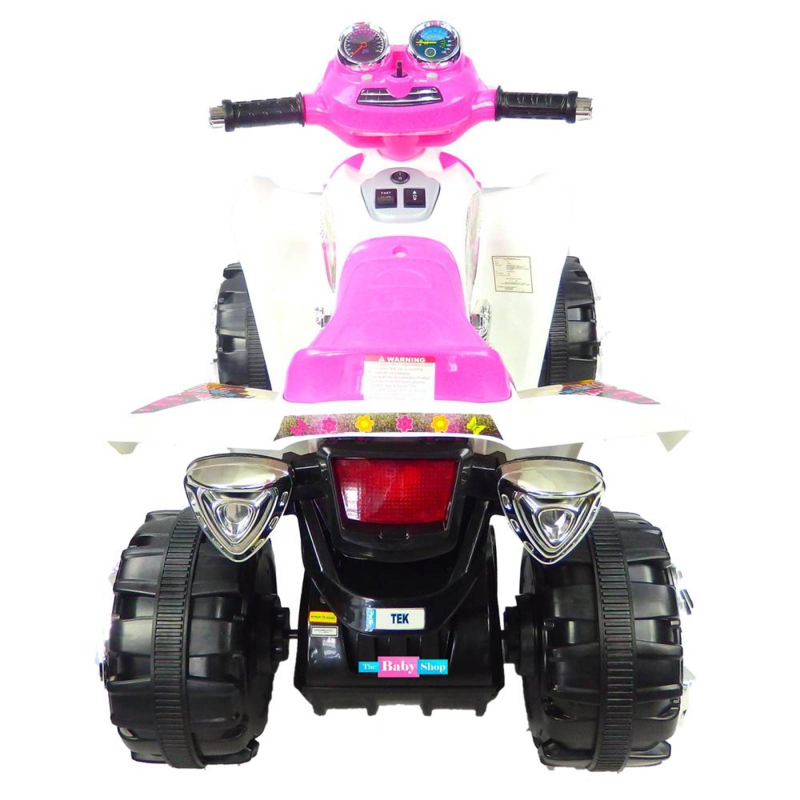 Cuatrimoto Quad Montable Electrica para niños Rosa