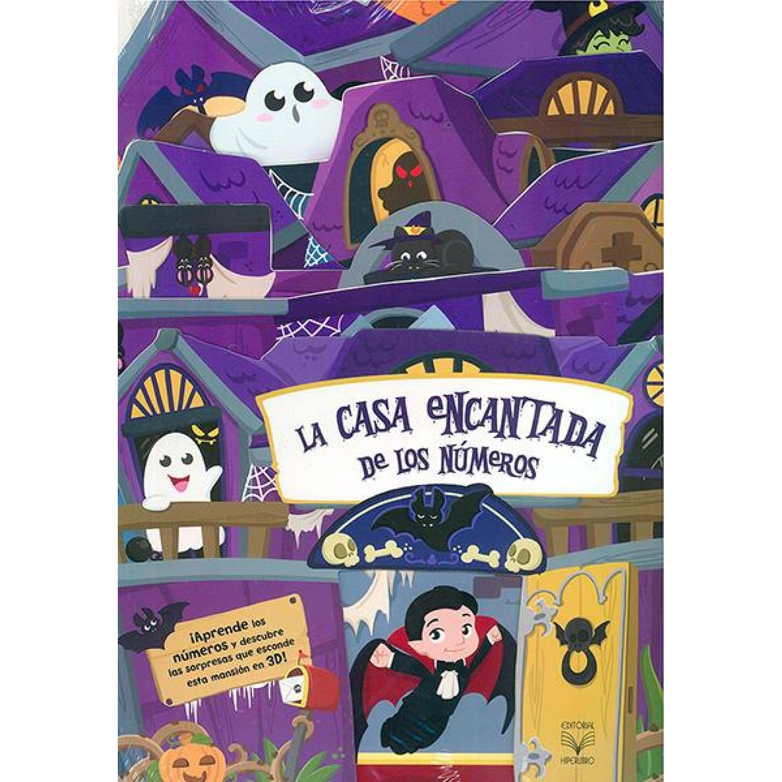 Libro 3d para aprender: la casa encantada de los numeros
