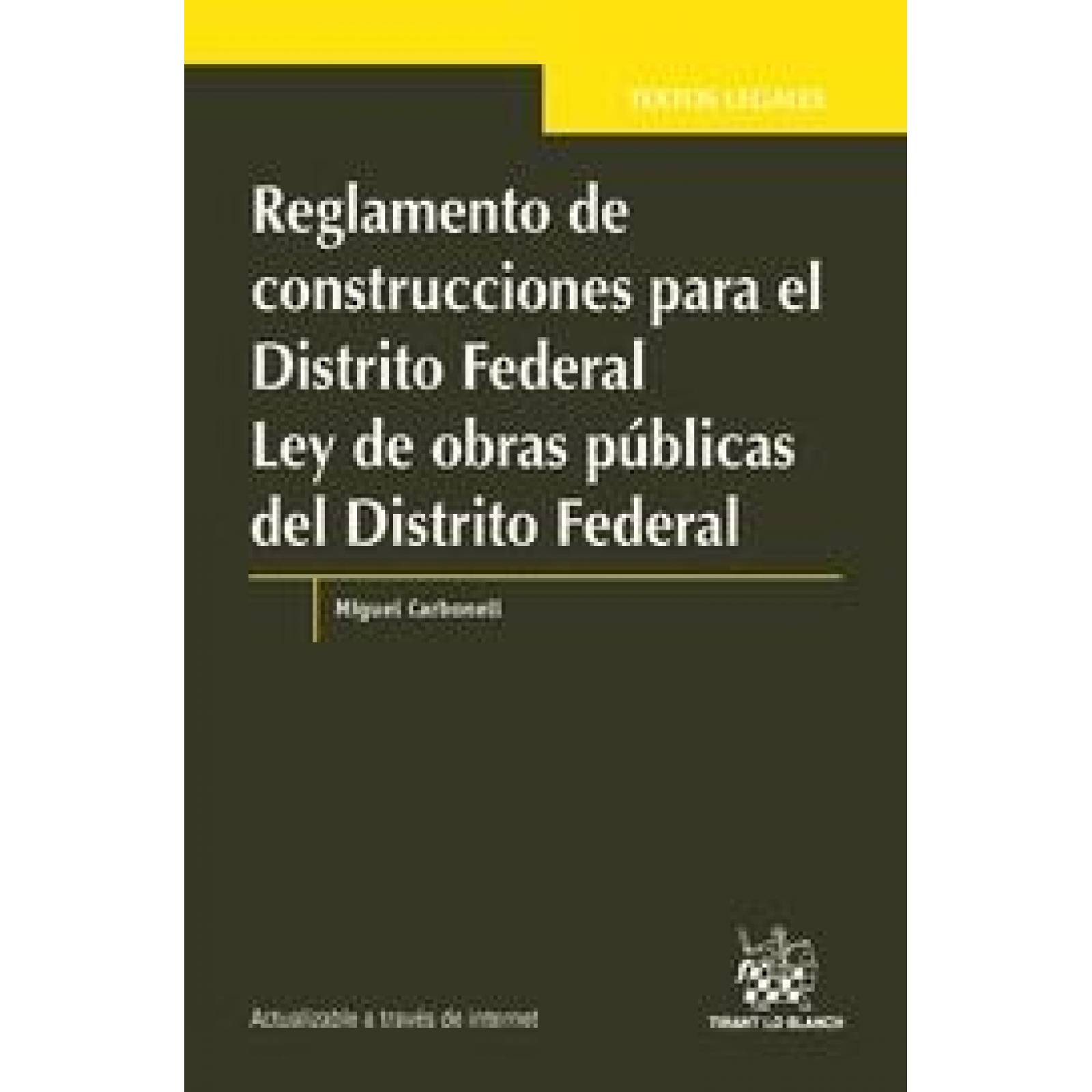 Reglamento de construcciones para el distrito federal