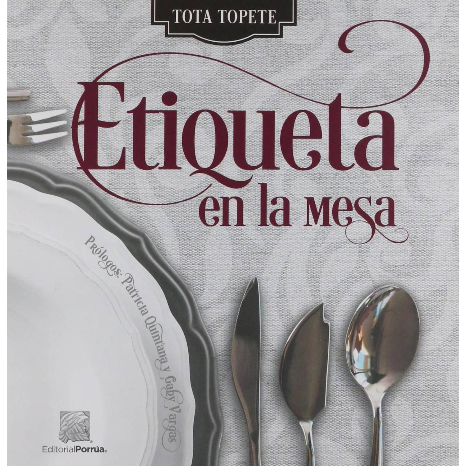 Etiqueta en la mesa