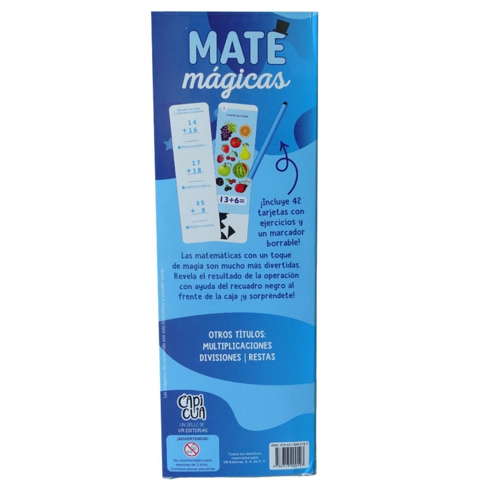 Tarjetas de Matemáticas para Niños Sumas