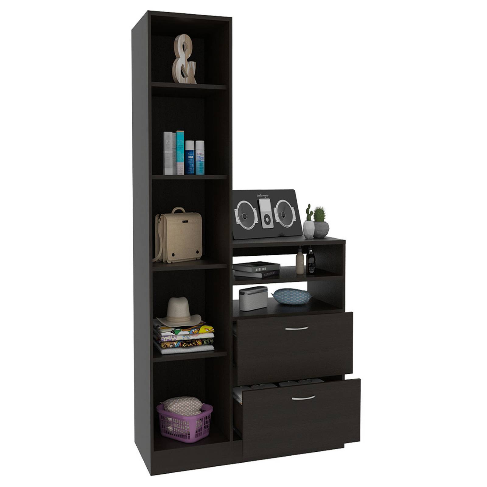 CLOSET COMODA COLOR CHOCOLATE MARCA EXCELSIOR