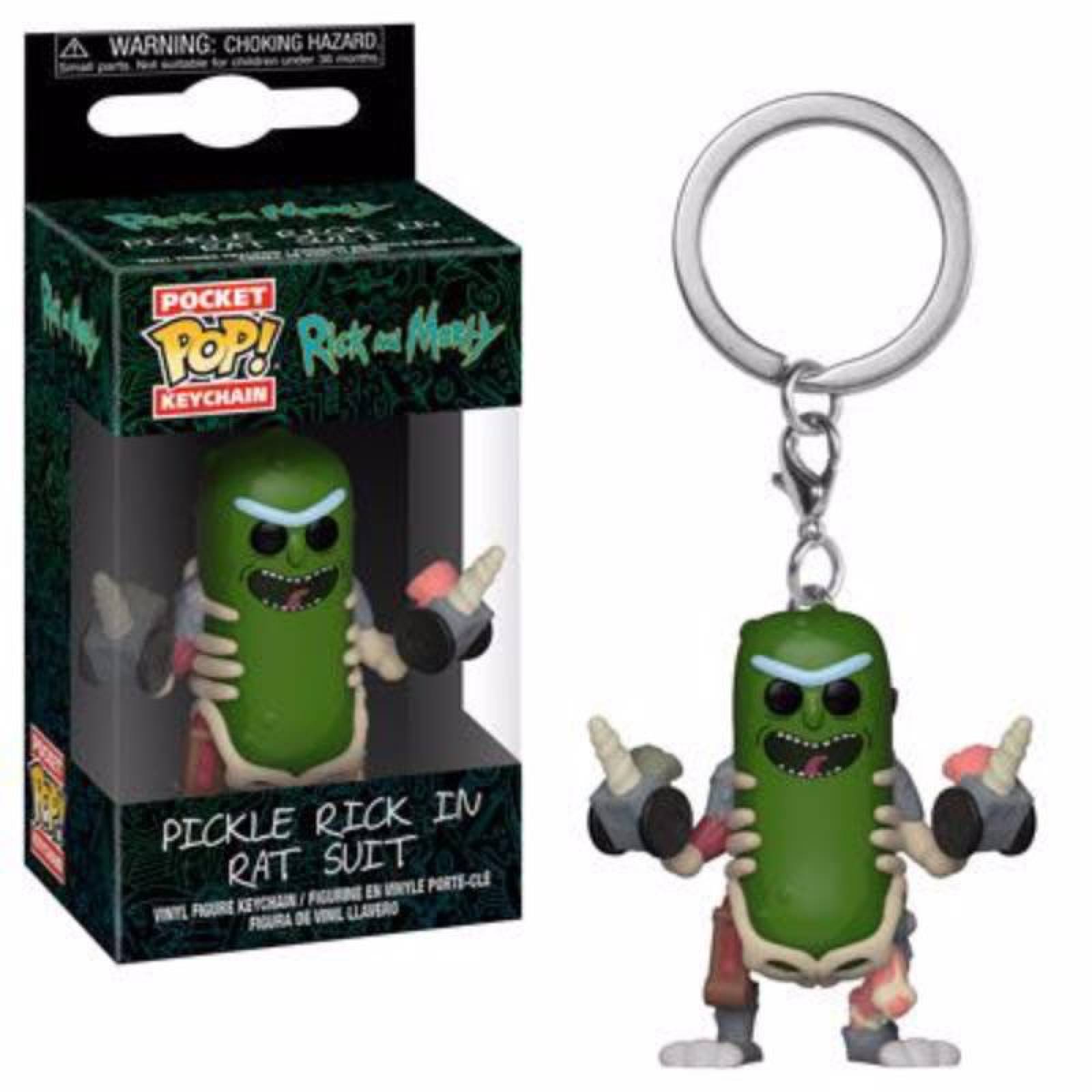 Pickle Rick en traje de rata Funko Pocket Pop Rick y Morty