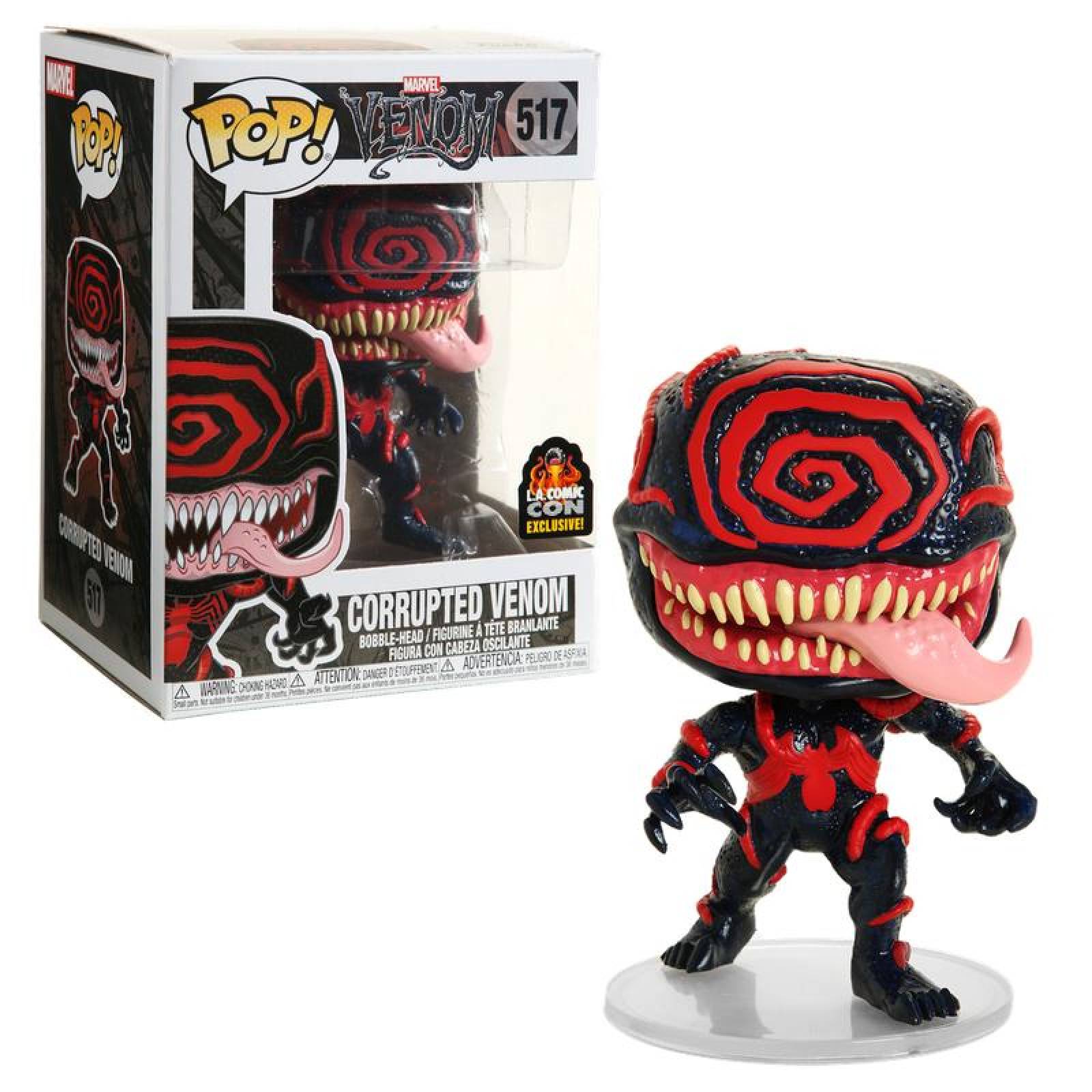 Corrupted Venom Funko Pop Marvel Exclusivo LACC2019