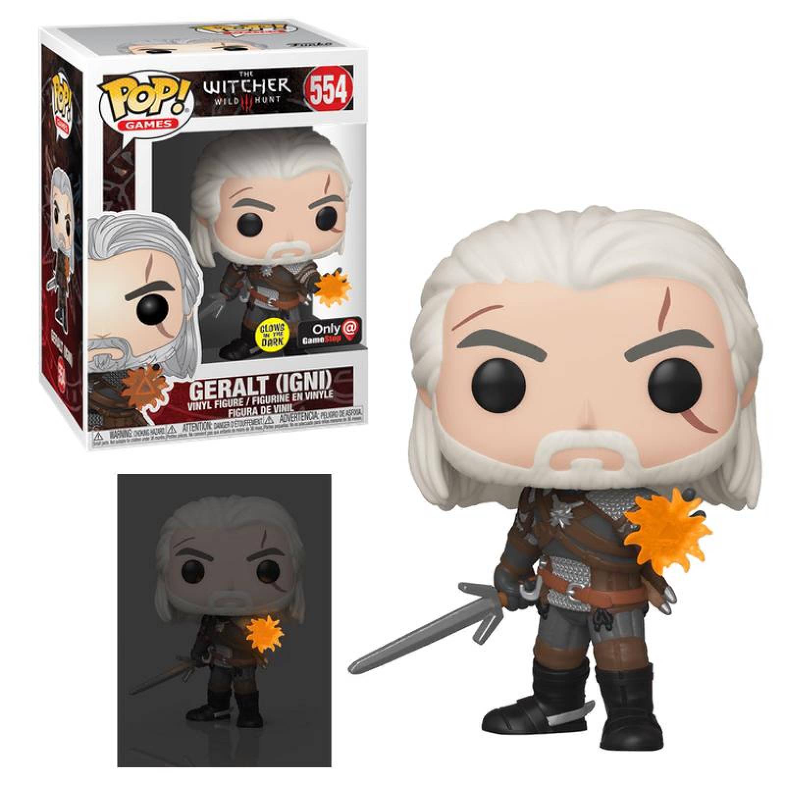 Geralt Igni Funko Pop The Witcher Exclusivo