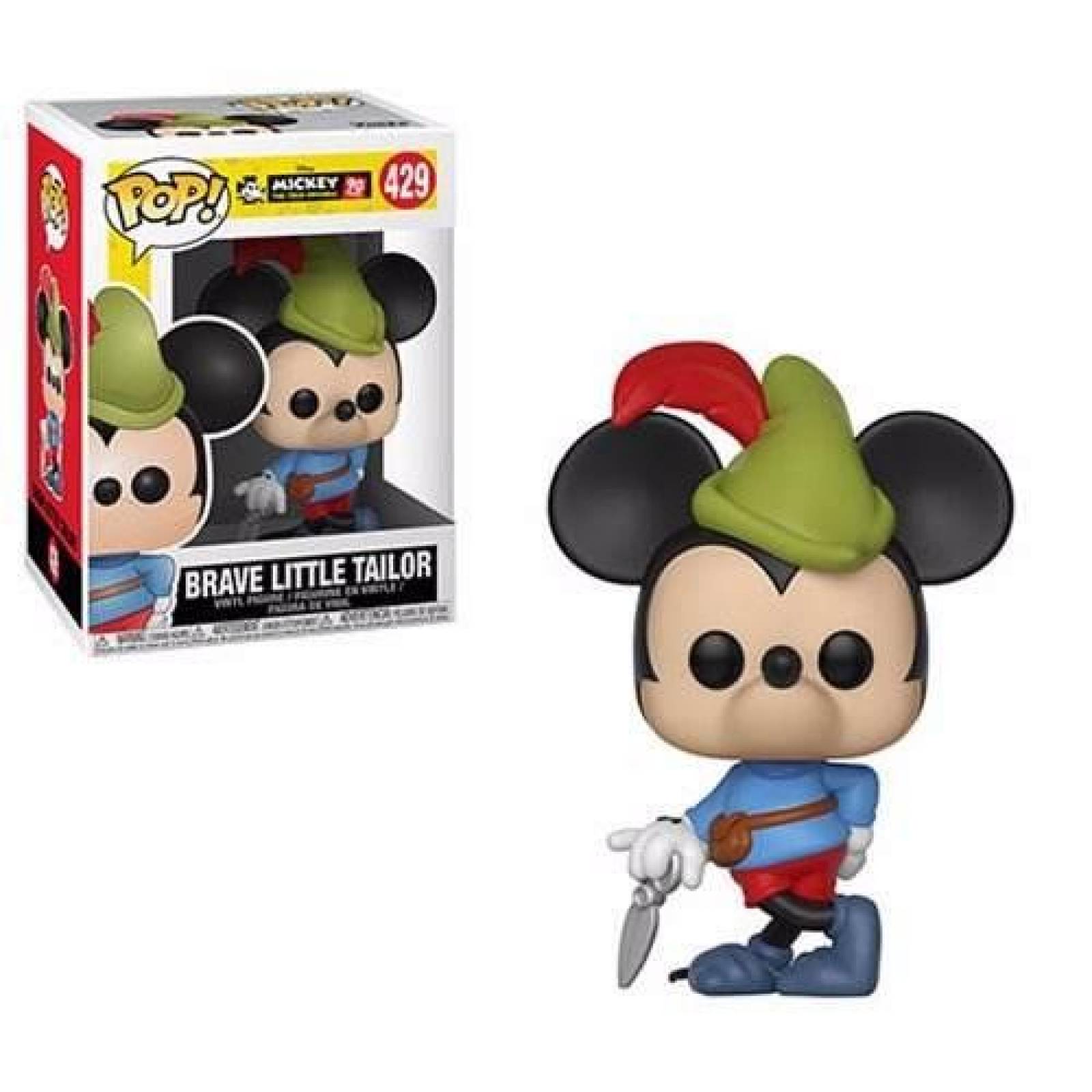 Mickey Mouse Sastrecillo Valiente Funko Pop Disney