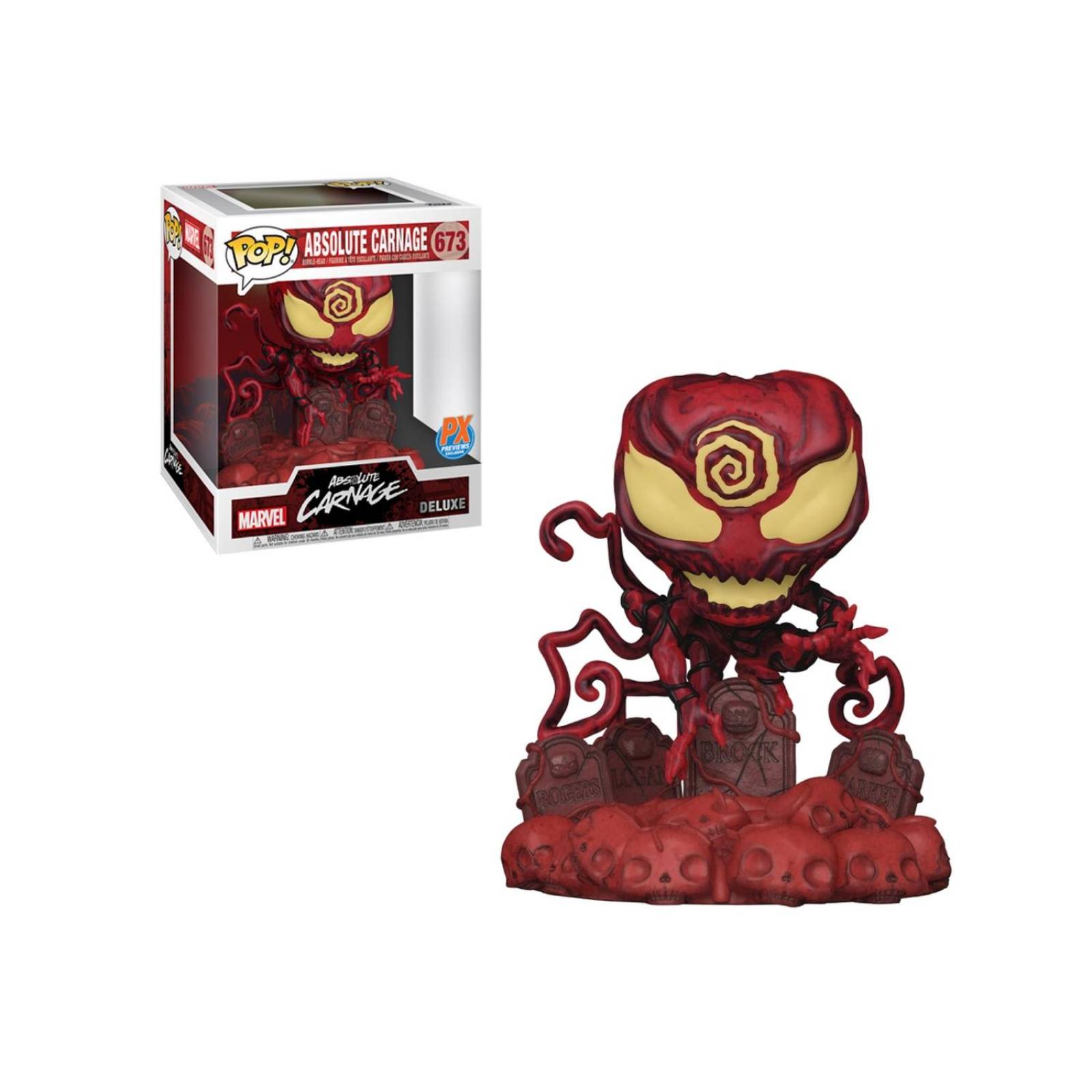 Absolute Carnage Funko Pop Marvel Deluxe Exclusivo PX