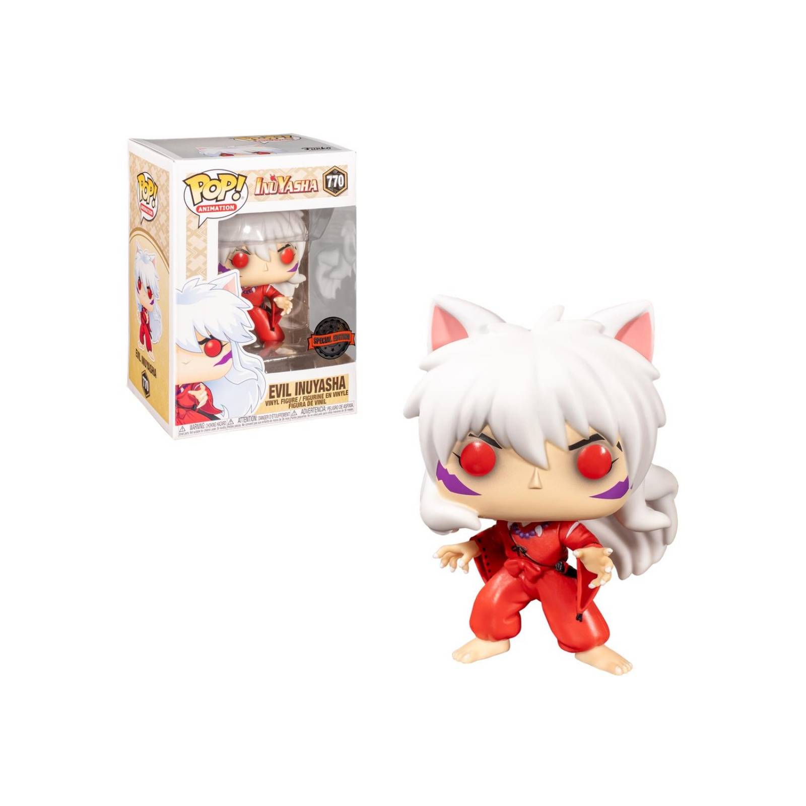 Evil Inuyasha Funko Pop Inuyasha Exclusivo Special Edition