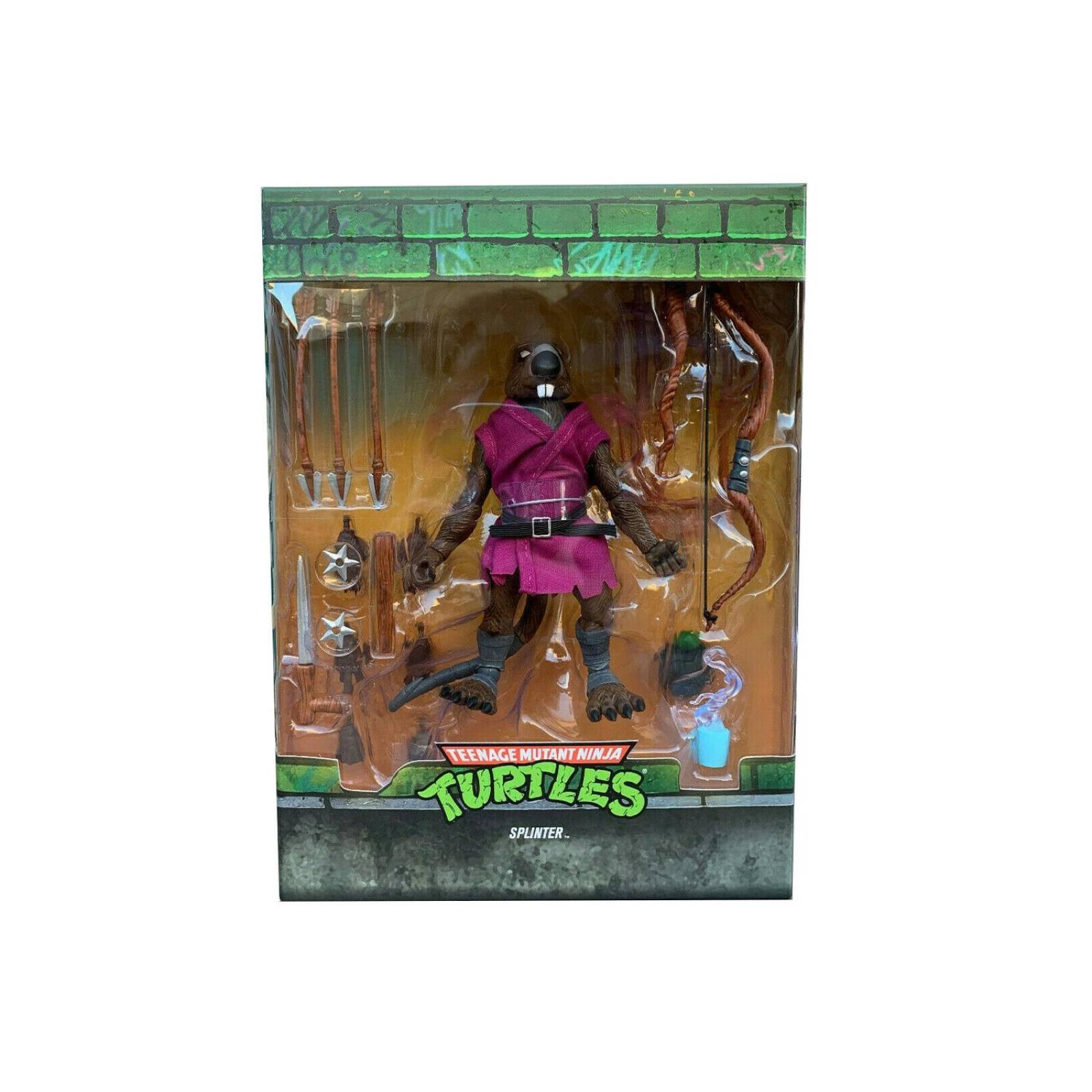 Splinter TMNT Super7 Ultimates Teenage Mutant Ninja Turtles 7-inch