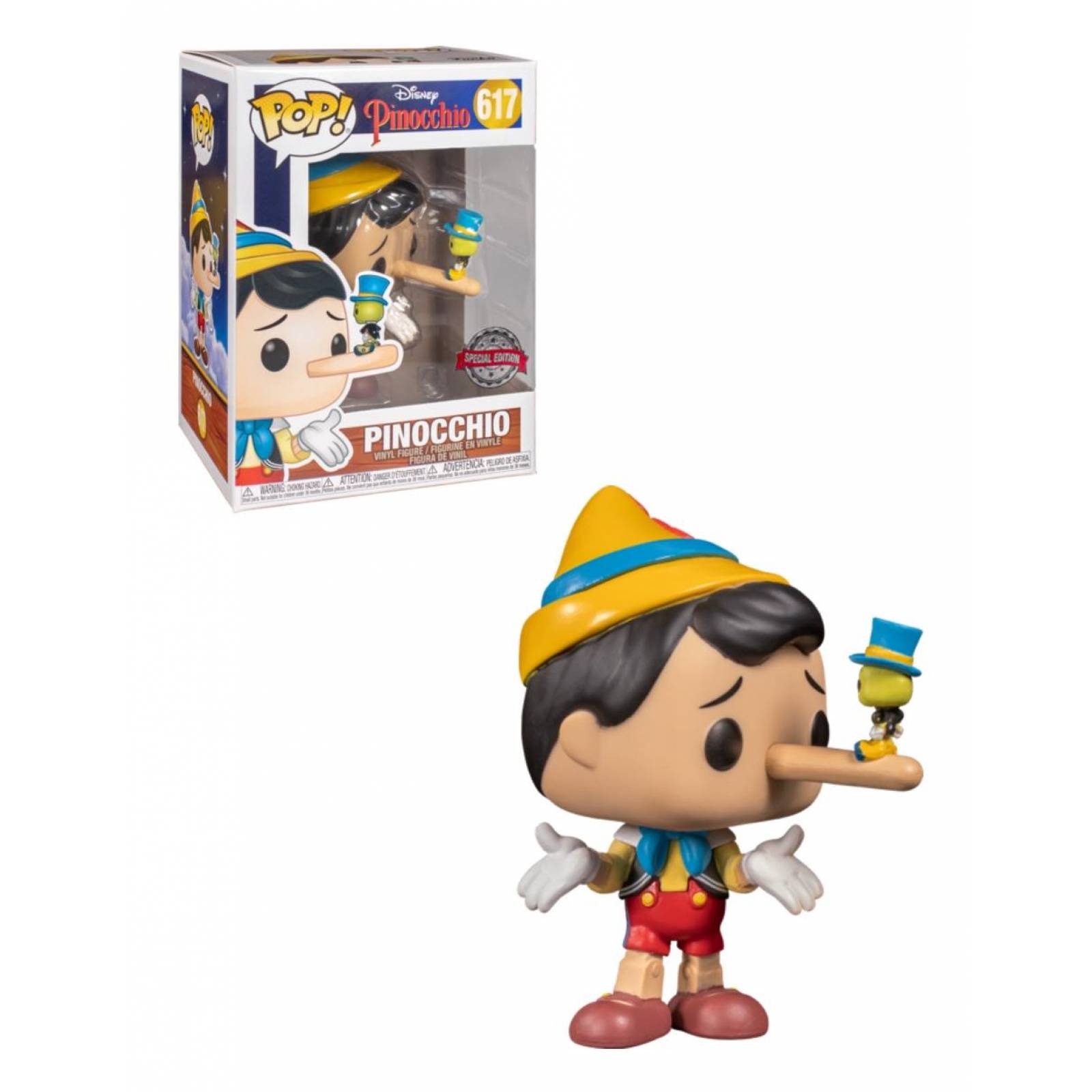 Pinocchio Funko Pop Disney Exclusivo Special Edition