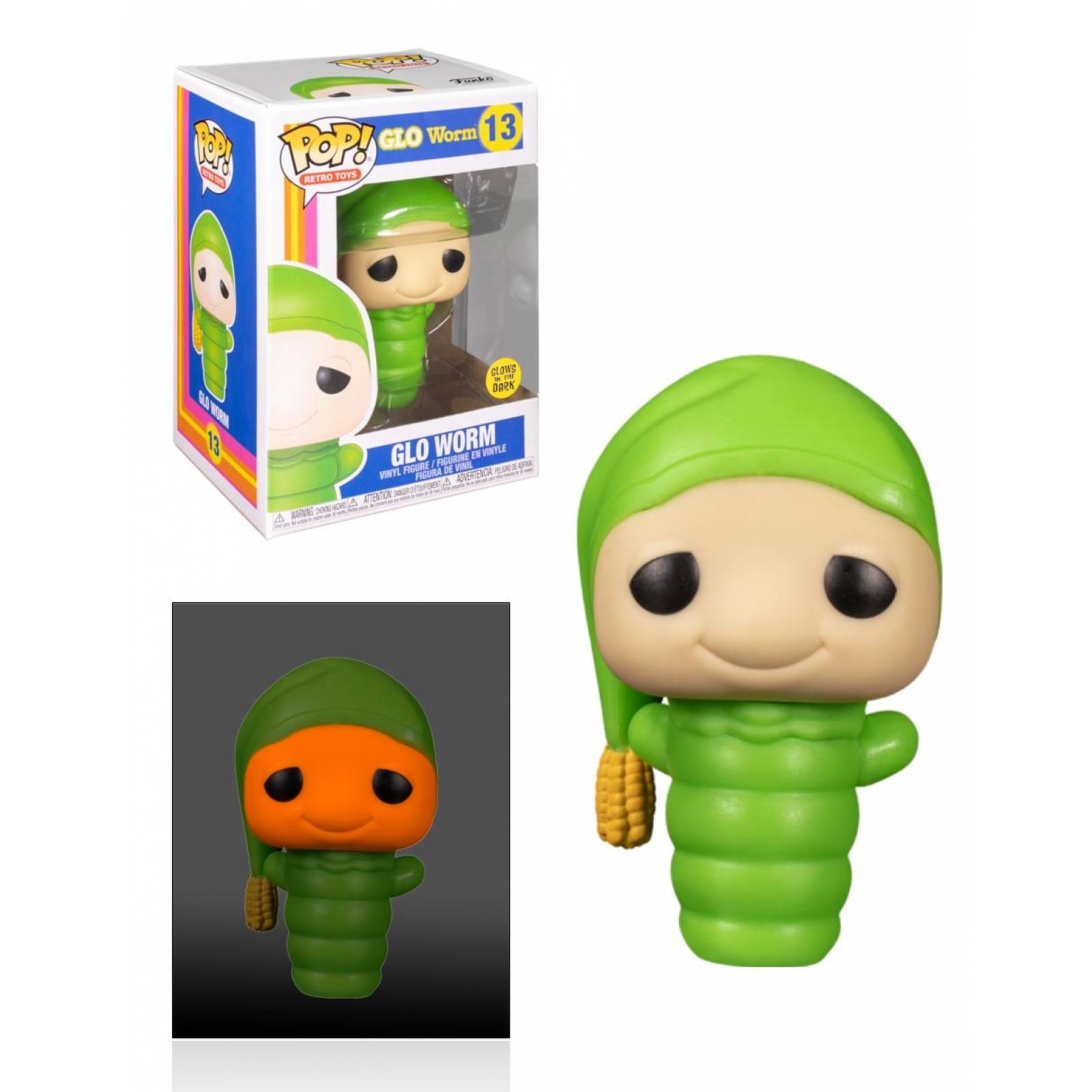 Glo Worm Glow-in-the-Dark Funko Pop Retro