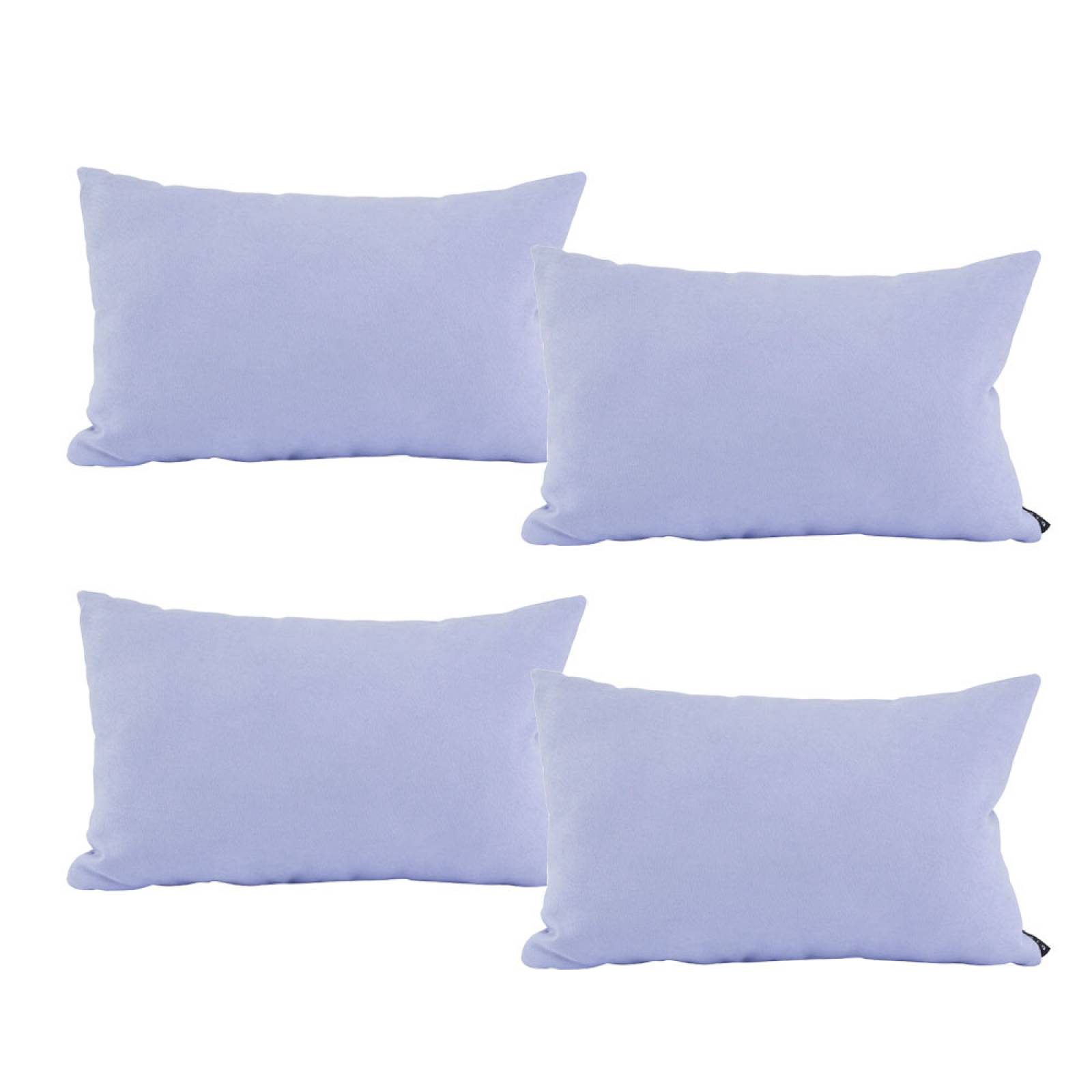 Combo de 4 Cojines Dicasa DeltaOne Lila