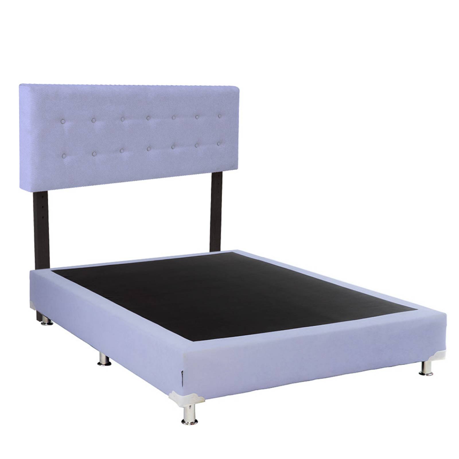 Cabecera Queen Size Dicasa Bilbao Con Box Lila