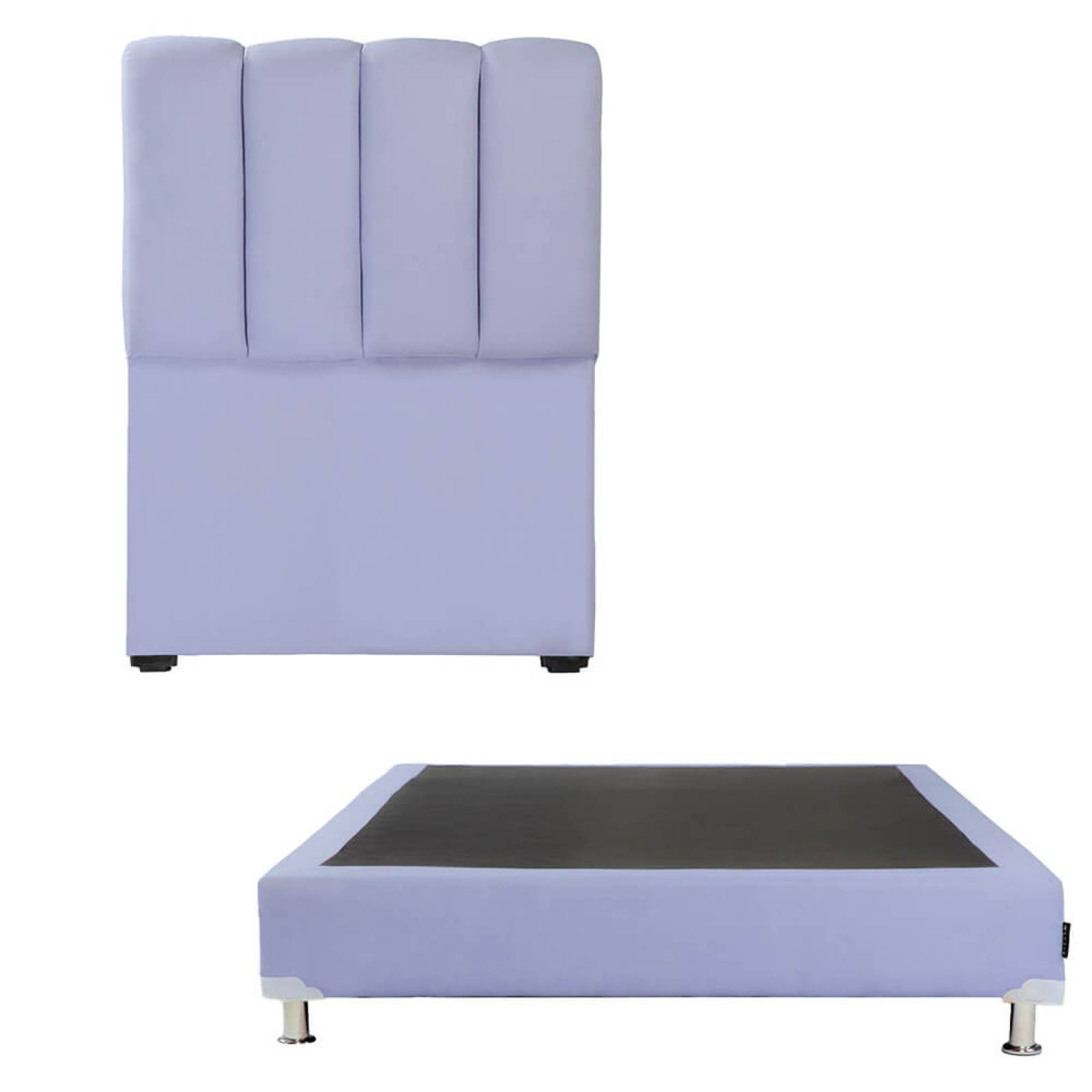 Cabecera Individual Dicasa Kami con Box Lila