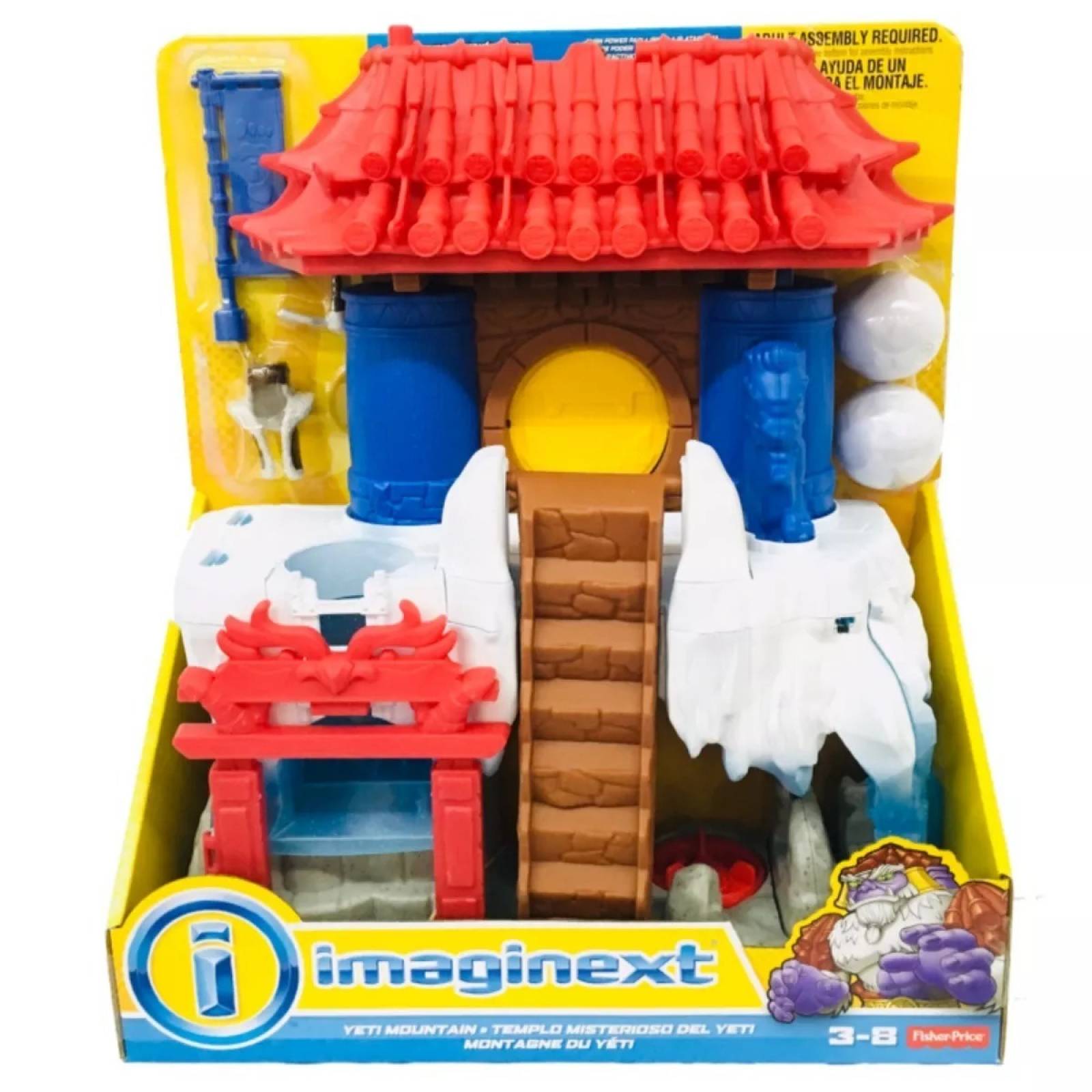 FISHER PRICE IMAGINEXT TEMPLO YETI