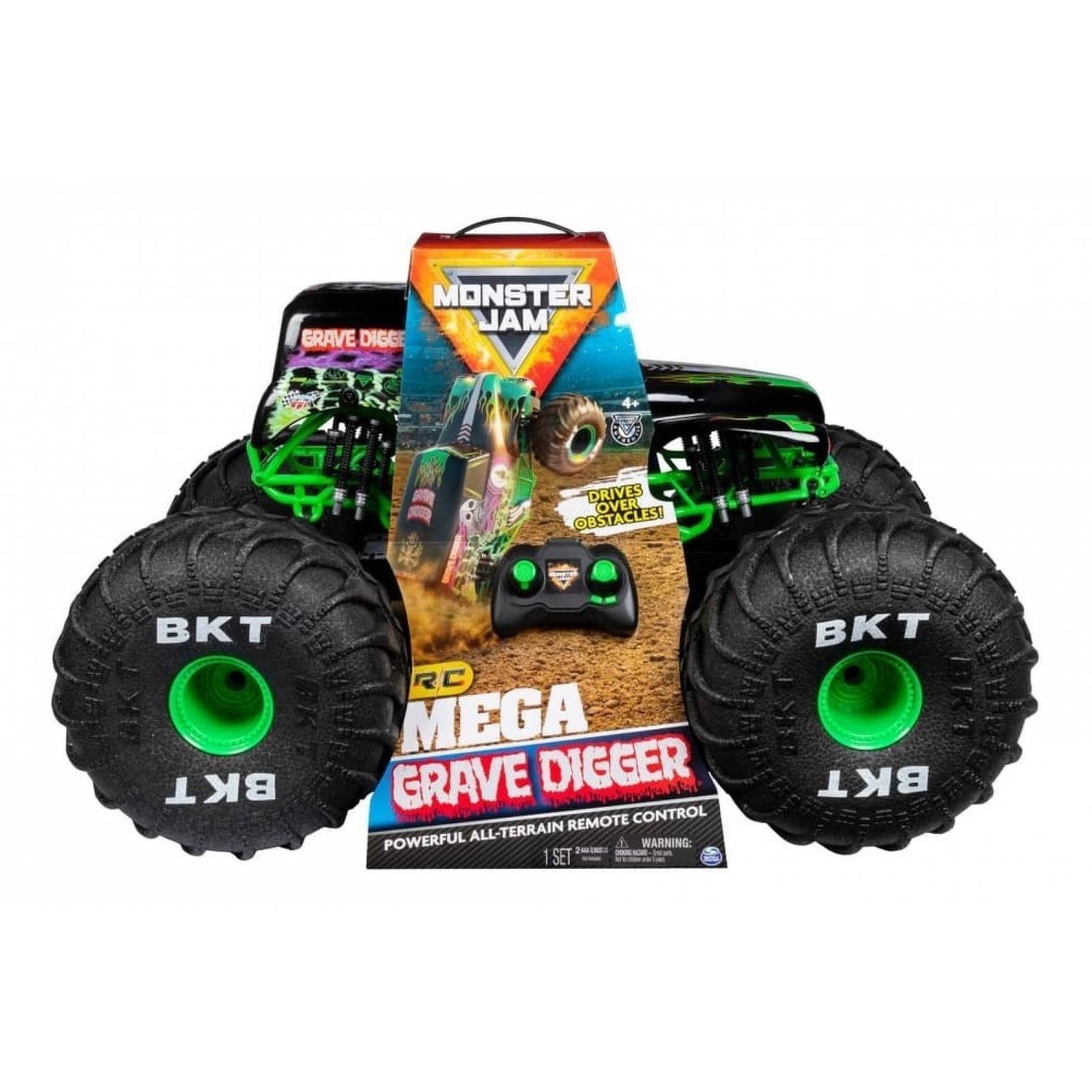 MONSTER JAM MEGA GRAVE DIGGER RC