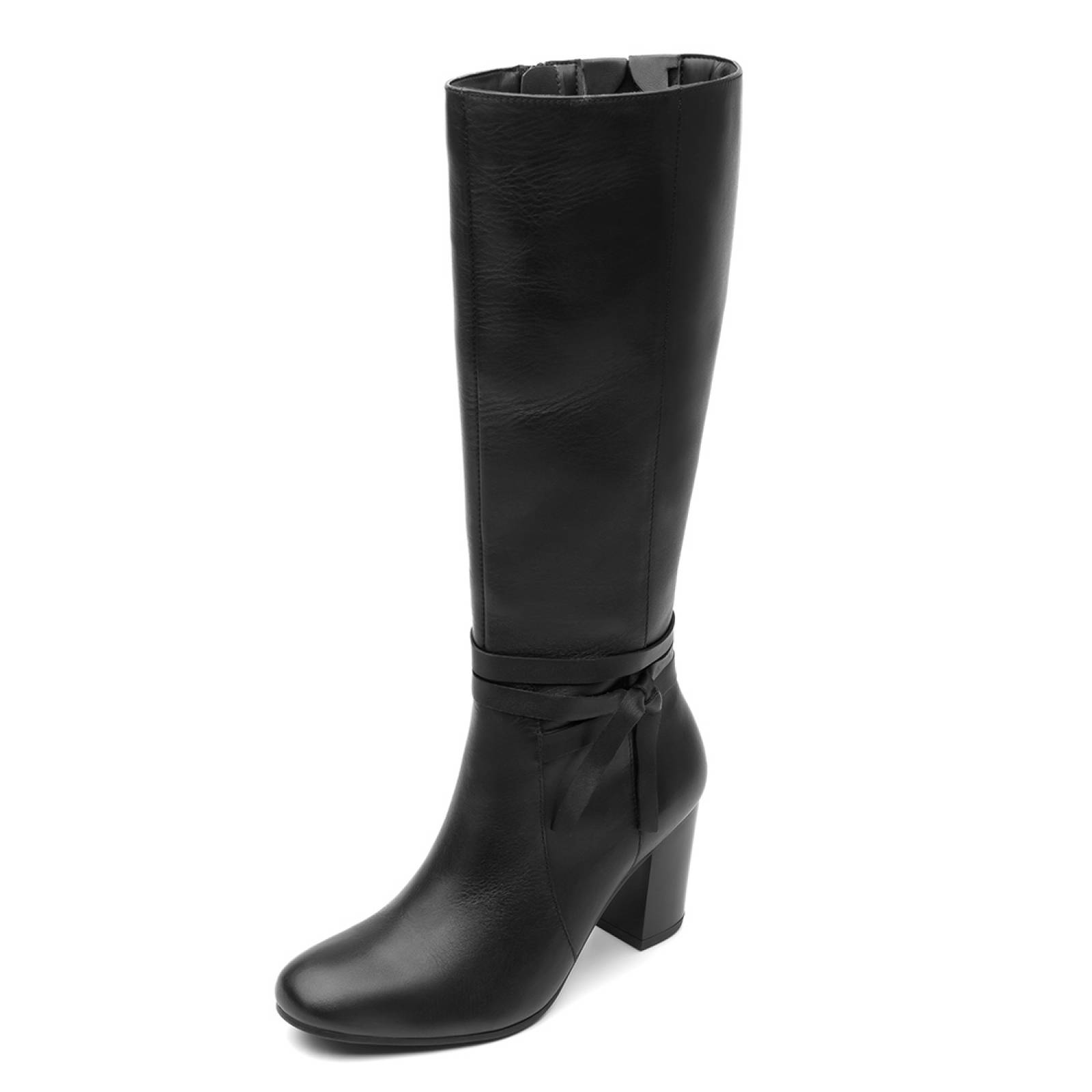 Bota alta Flexi para mujer - 37913 negro