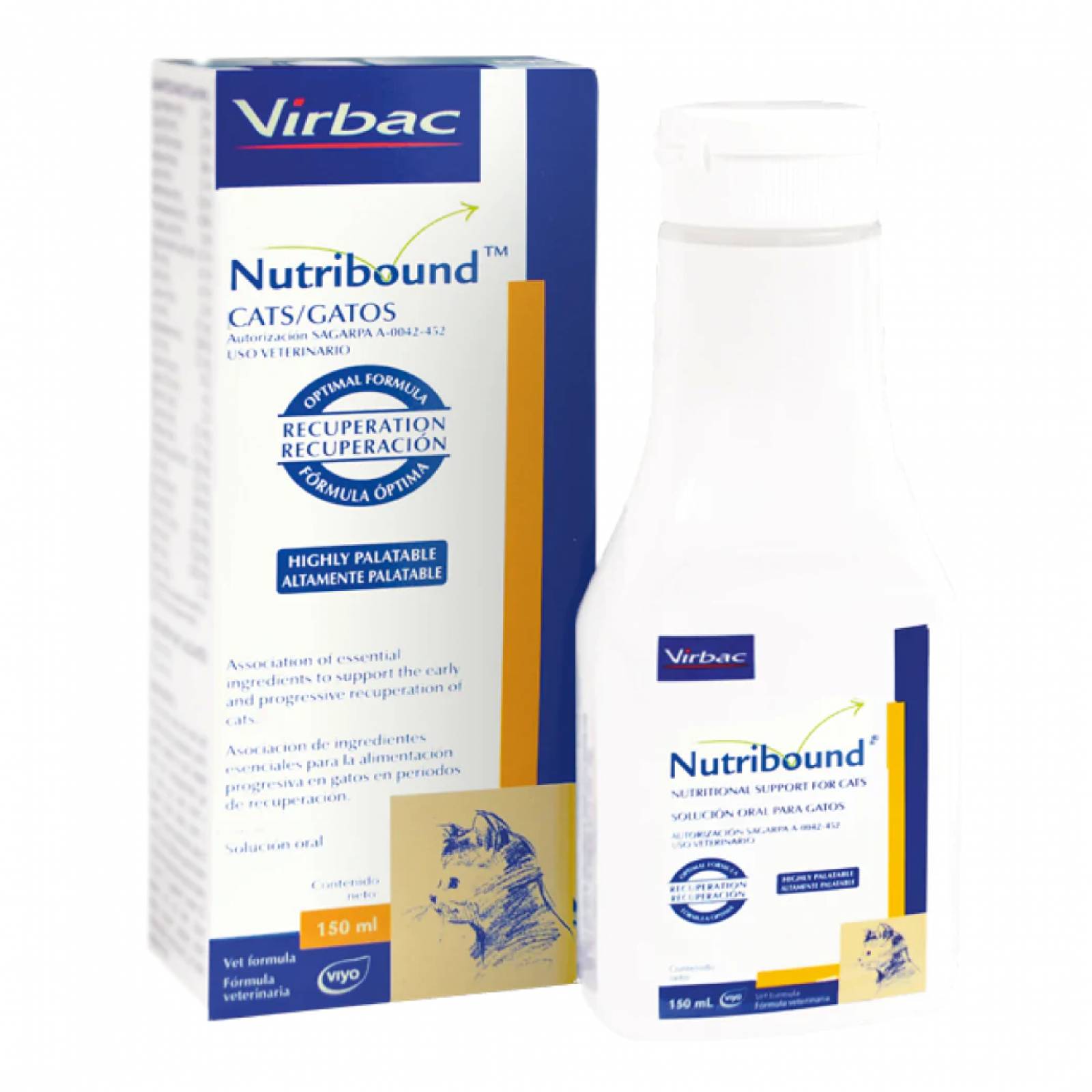 Nutribound Gatos 150 ML Virbac