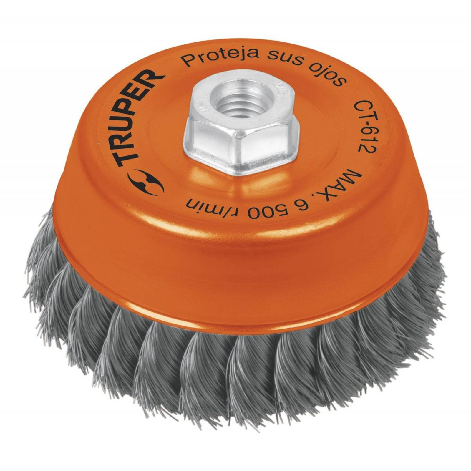 Carda Copa Alambre Trenzado Fino 5 Mm P/esmeril 11544