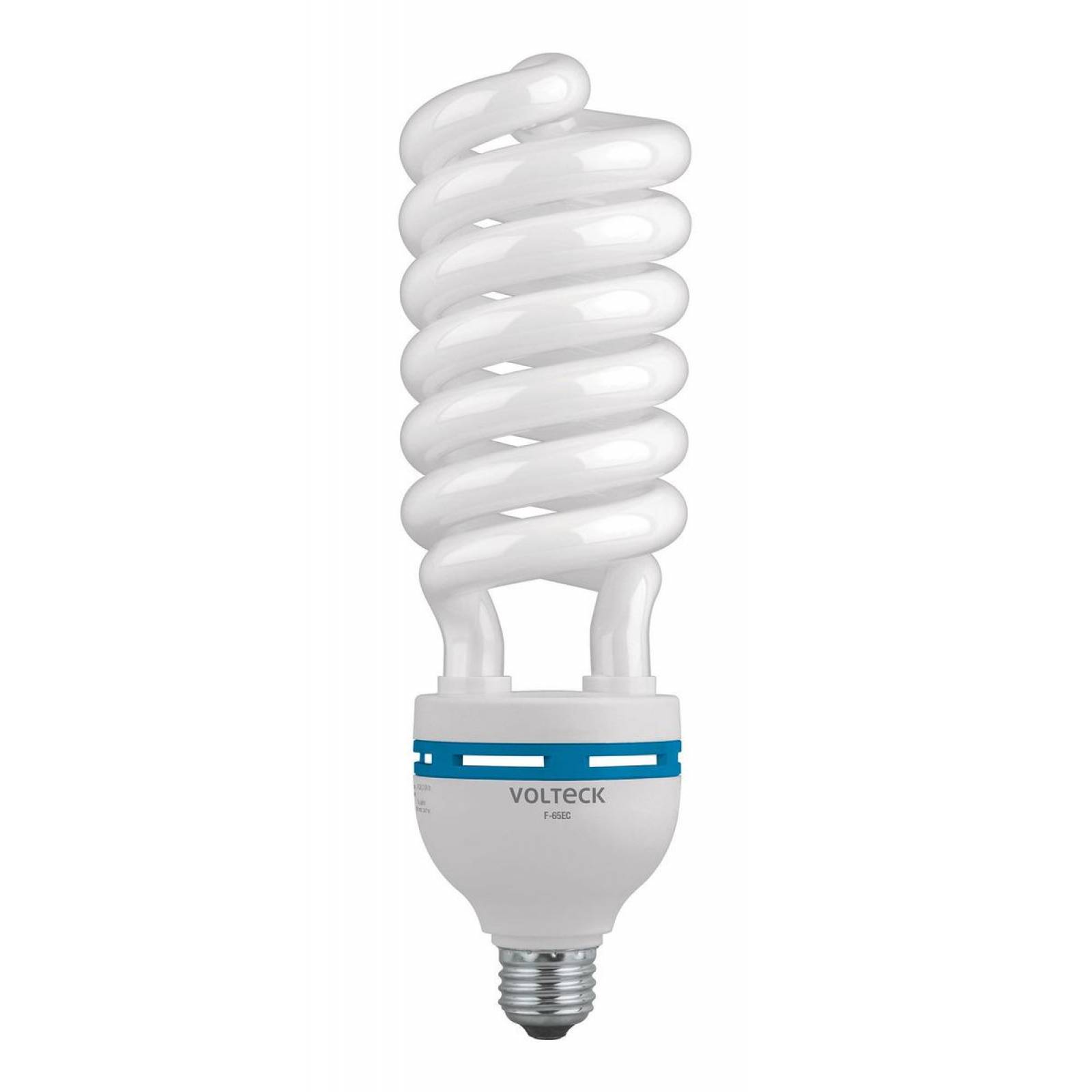 Foco 65 W Espiral Alta Potencia Luz Dia T5 En Caja