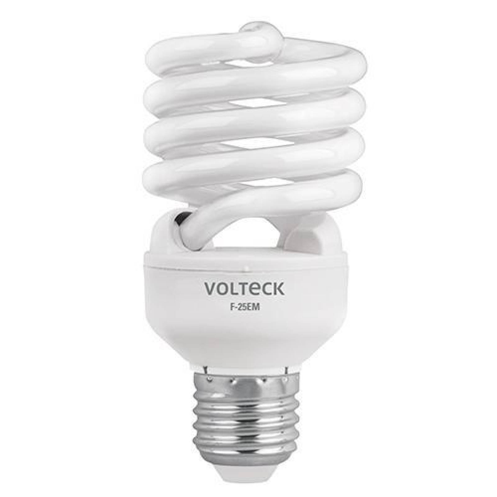 Foco Luz Cálida 25 W Espiral Mini T2 Volteck