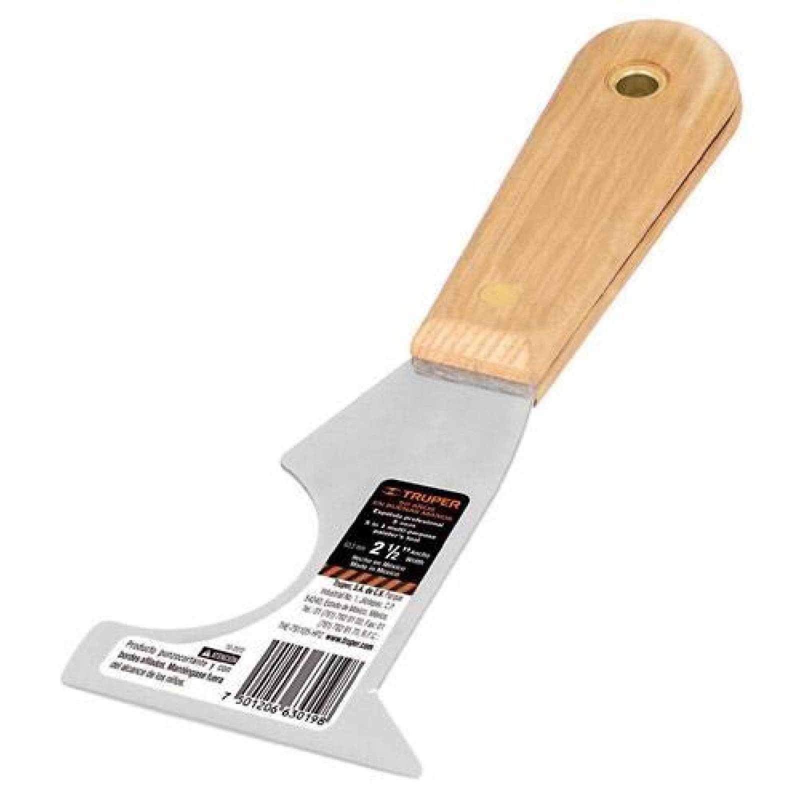 Espátula De 5 Usos Mango De Madera 2-1/2' Truper