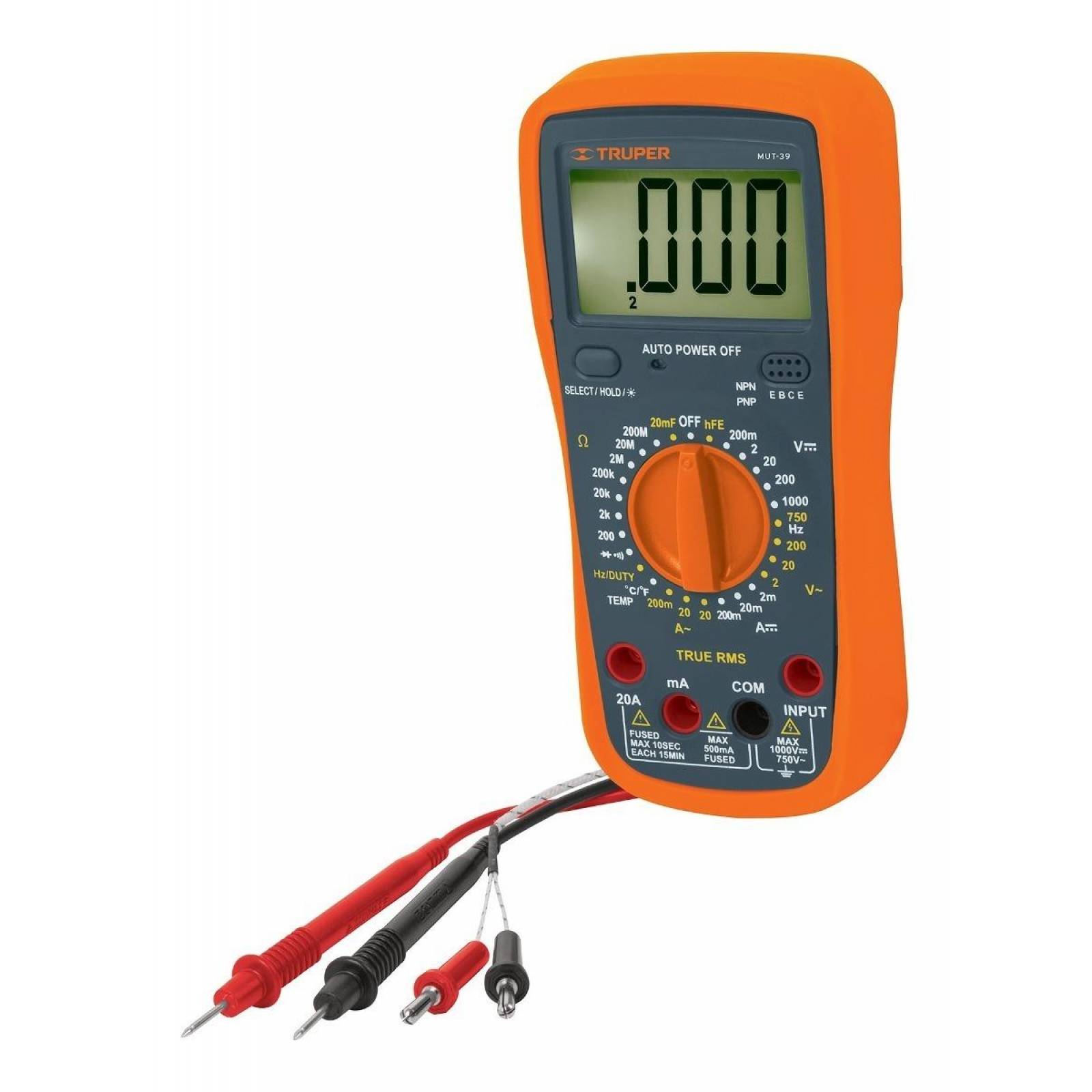 Multímetro Digital Industrial Truper