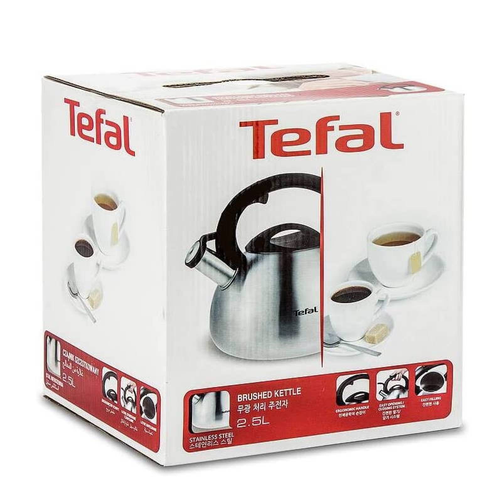 Tetera 25 Lt Acero Inoxidable Cepillado T Fal Tefal C7921024