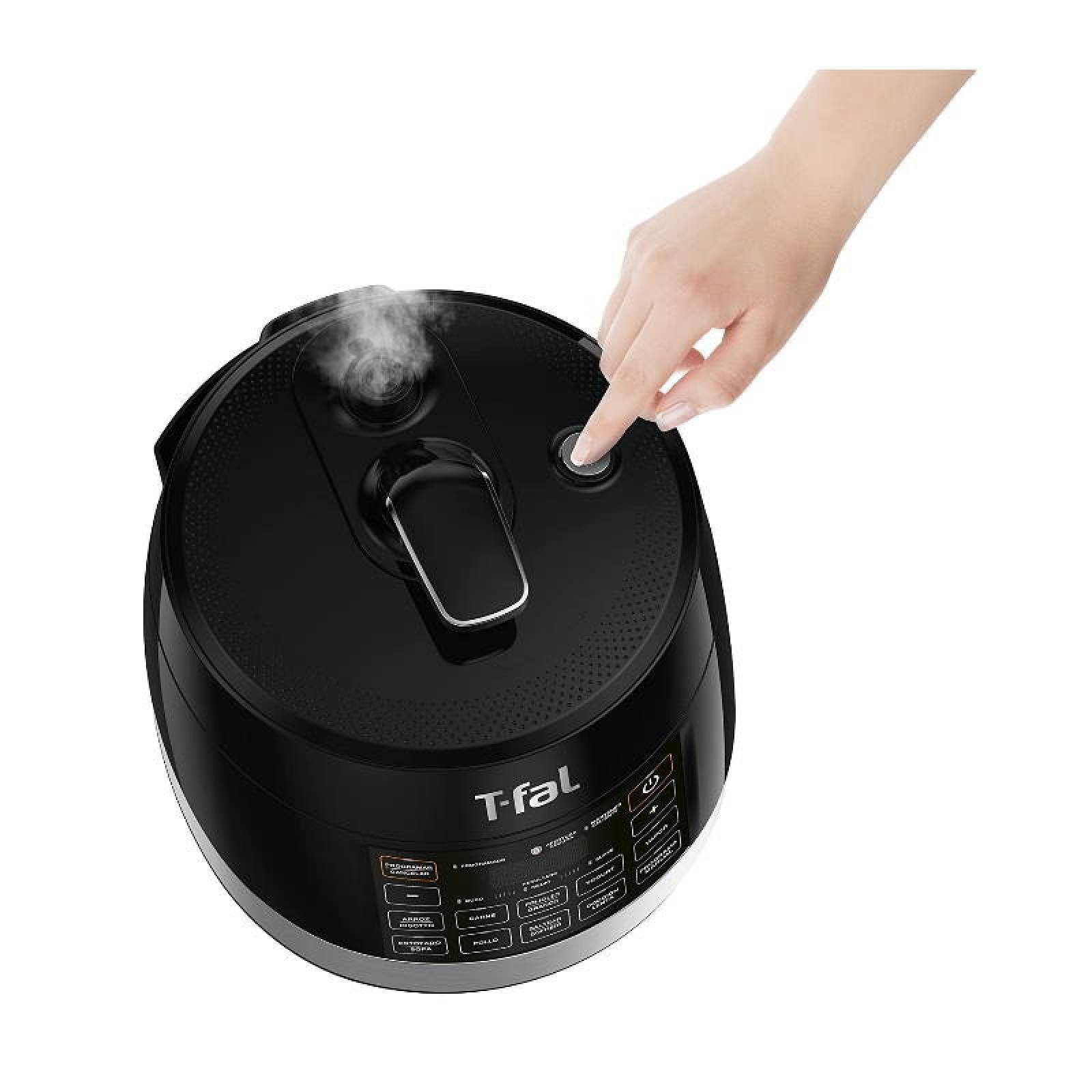 Olla Presión Eléctrica Multifuncional 10 en 1 Tefal T fal 48 Lts CY426850