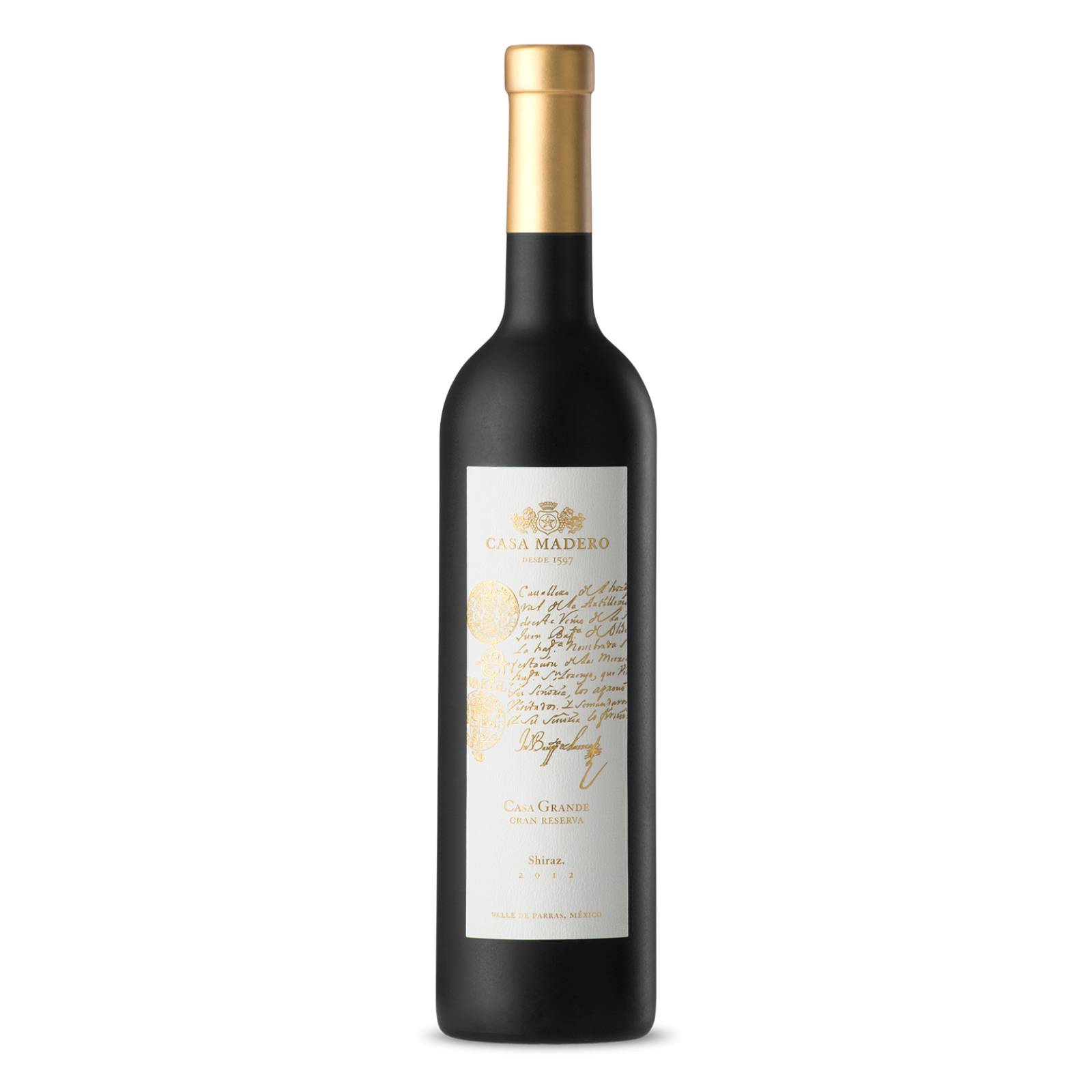 Vino Tinto Casa Madero Gran Reserva Shiraz 750 ml