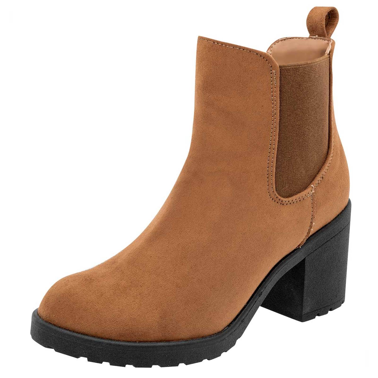 Lady one Botin Mujer Camel