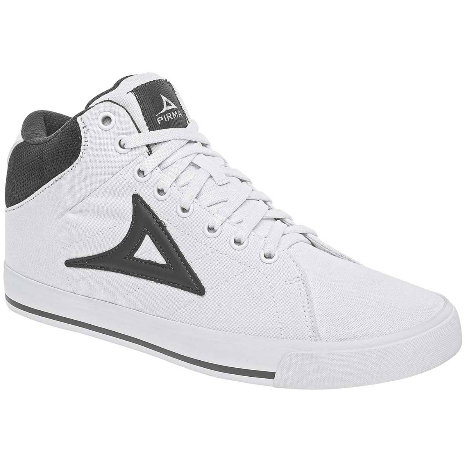 Pirma Tenis Hombre Blanco gris