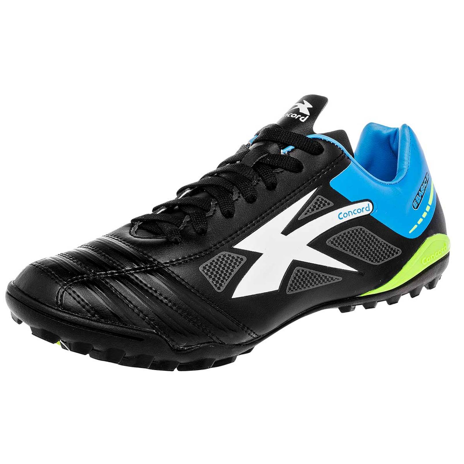 Concord Tenis Niño Negro azul blanco