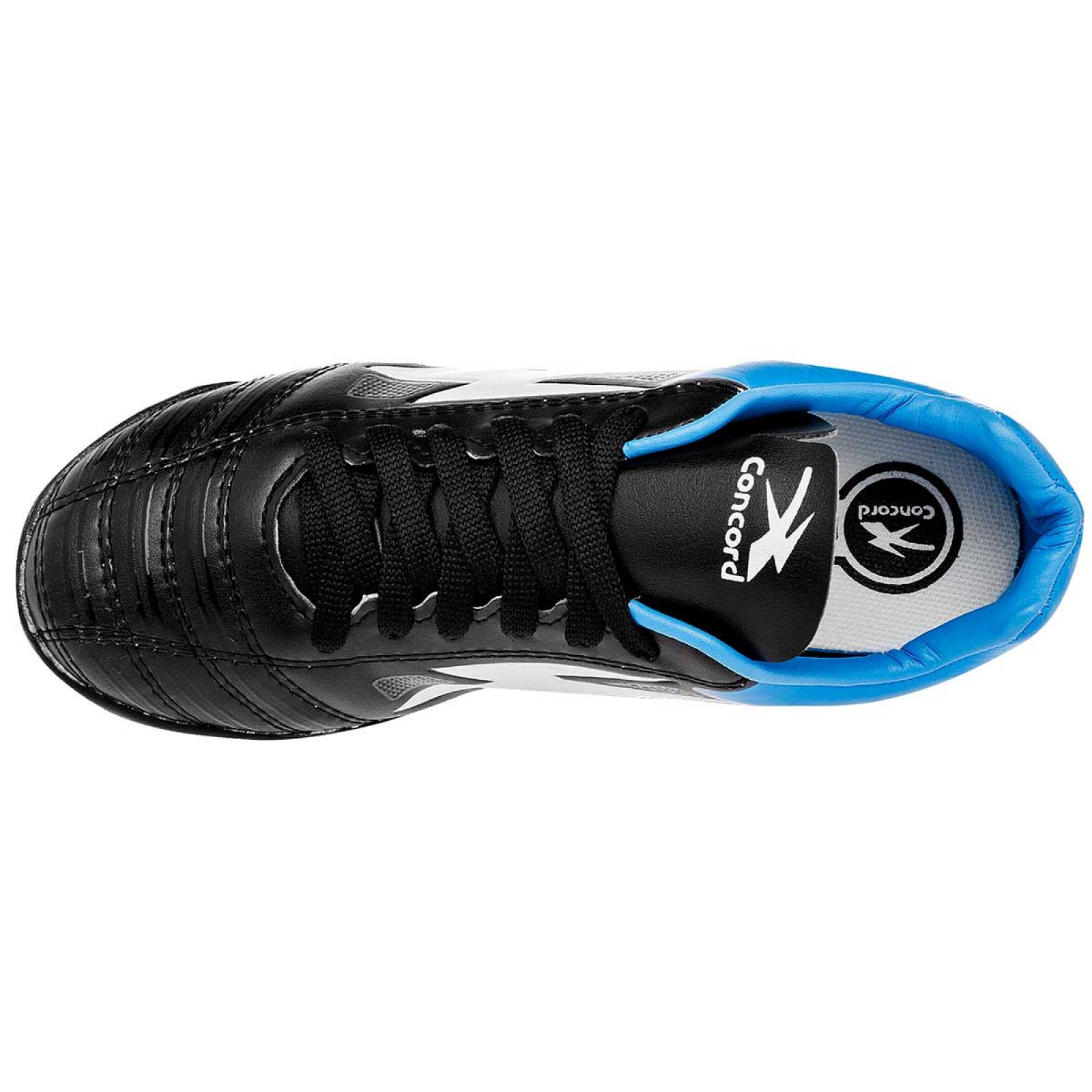 Concord Tenis Niño Negro azul blanco