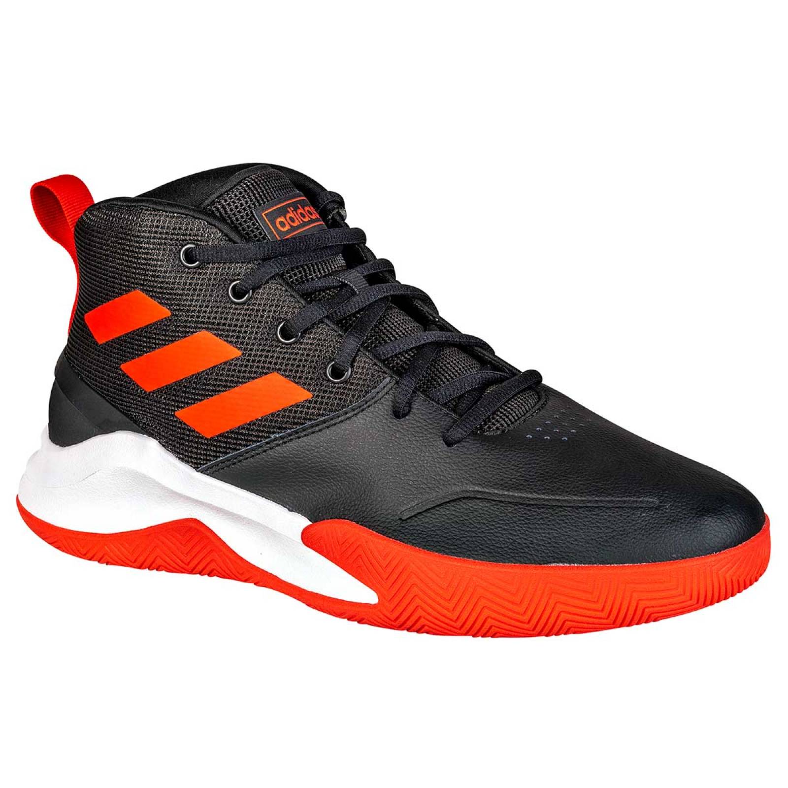 Adidas Tenis Hombre Negro rojo