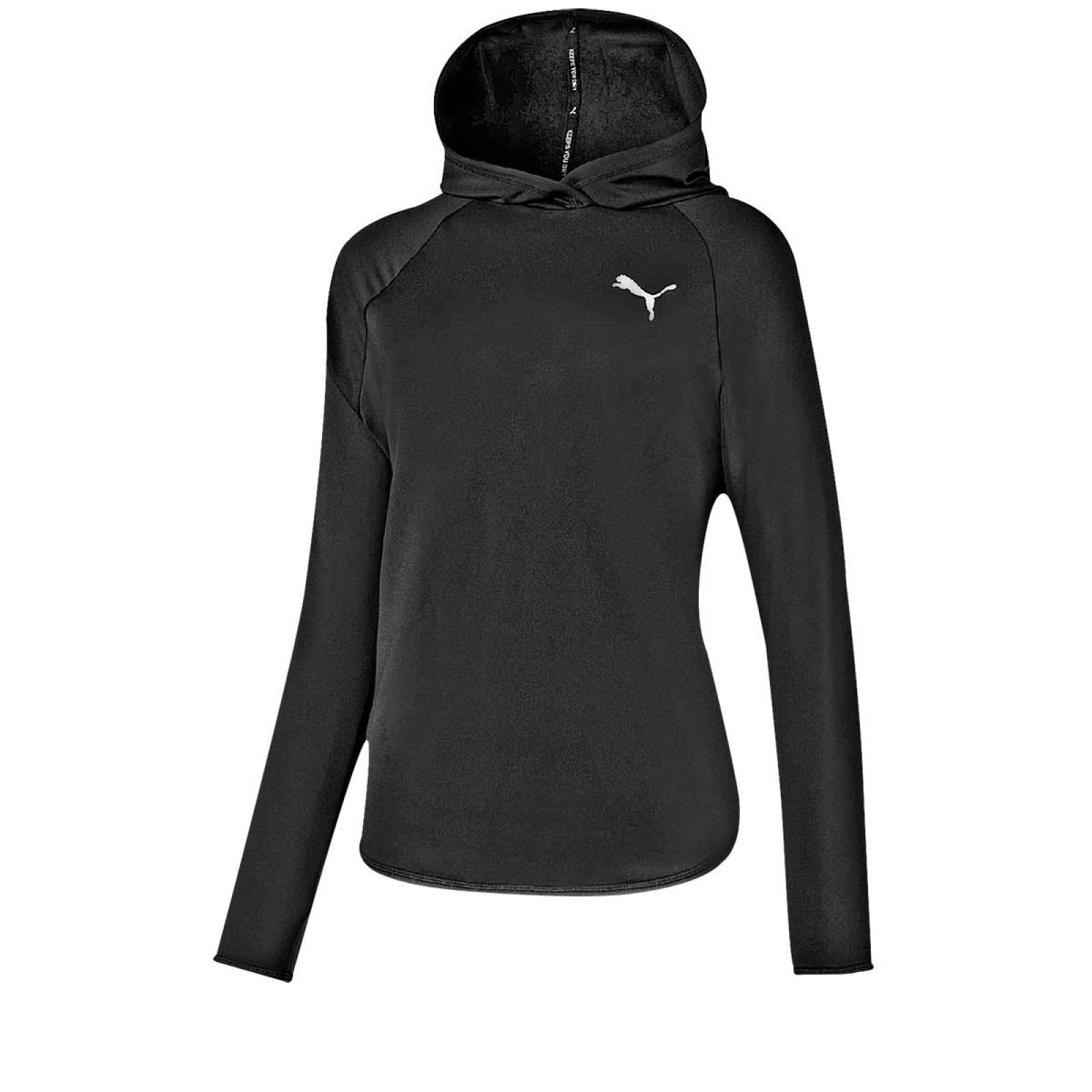 Puma Sudadera Mujer Negro active hoody