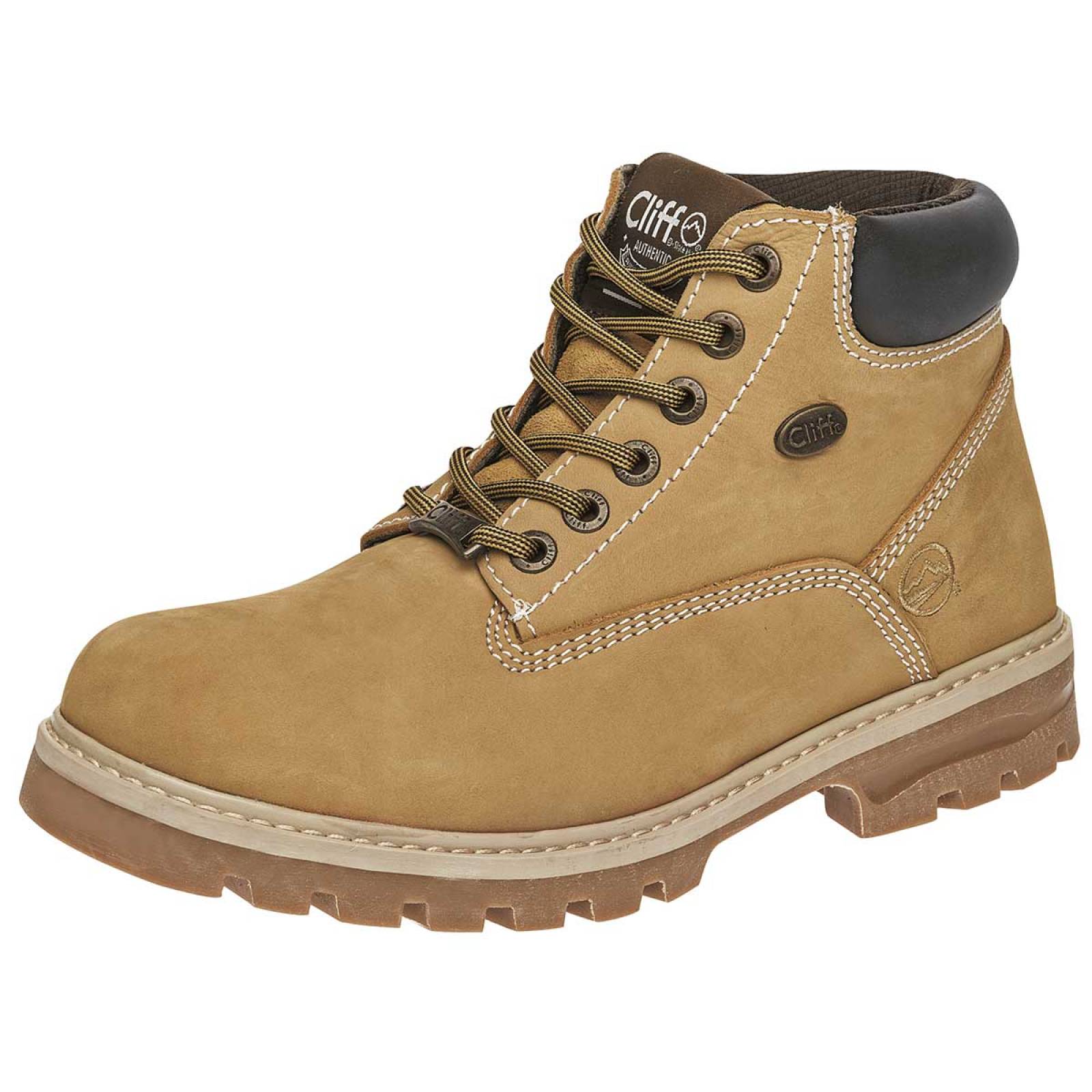Cliff Zapato Hombre Camel