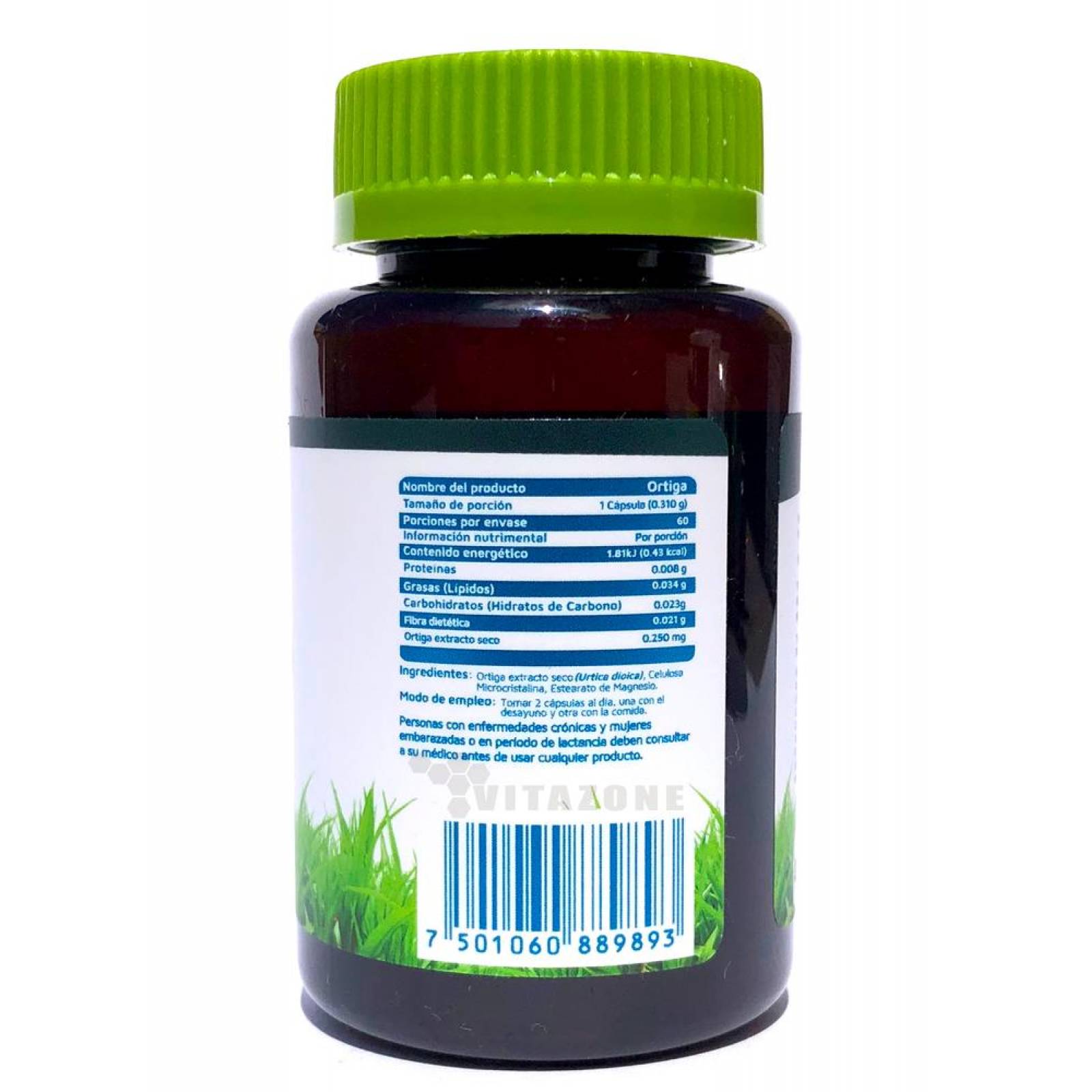 Ortiga 60 cápsulas 250 mg Vidanat