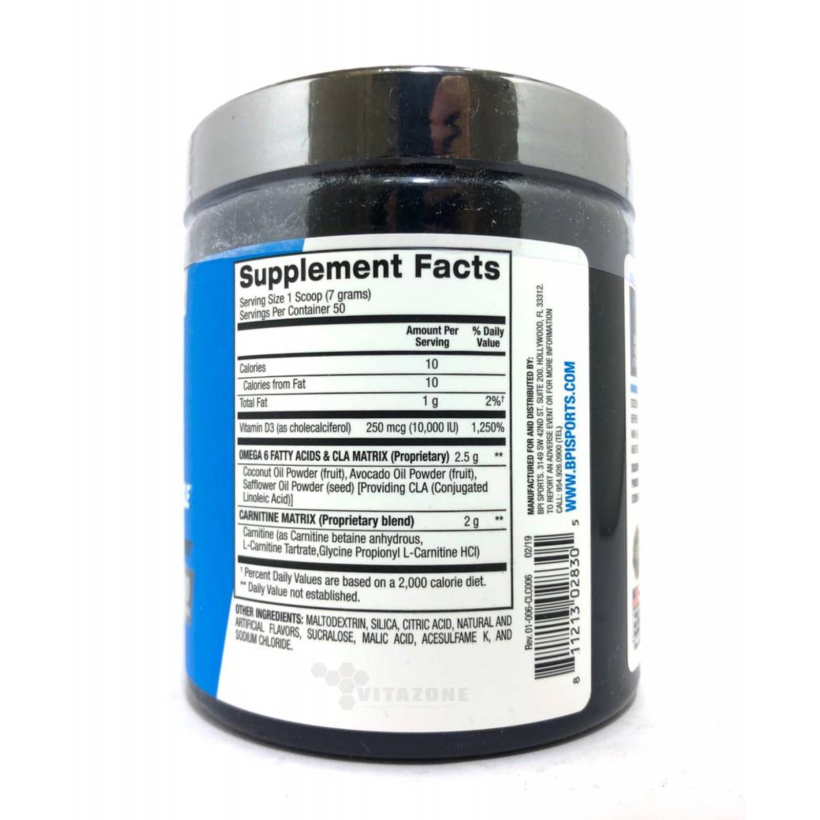 Cla Carnitina Sabor Sandía 50 Serv BPI Sports Cla Carnitina Sabor Sandía 50 Serv BPI Sports