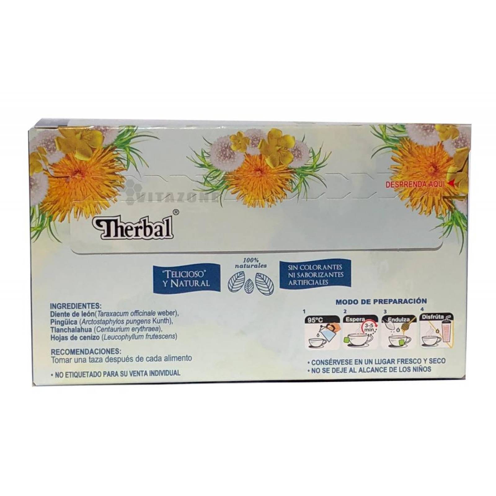 Té Diente de León 25 sobres Therbal