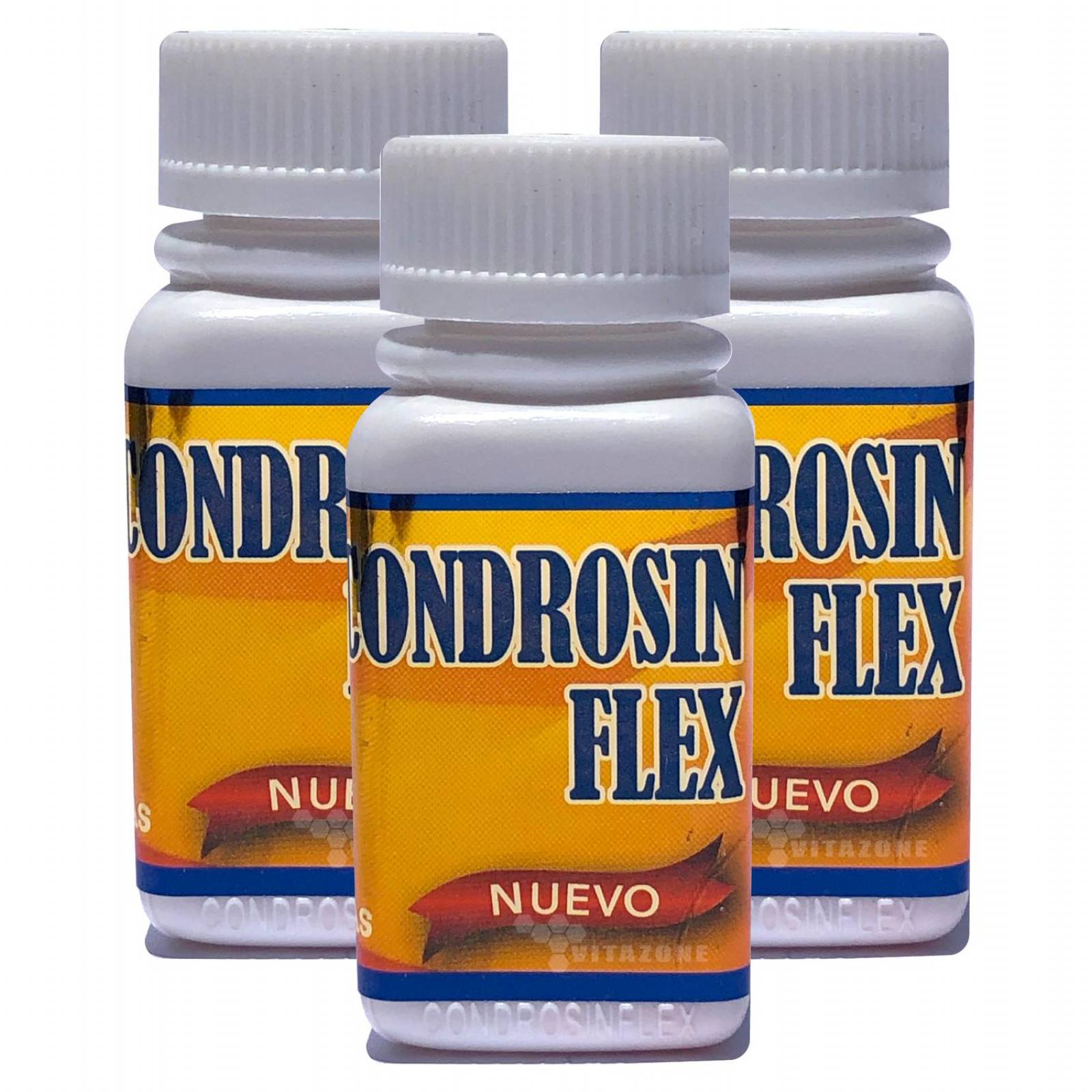 Condrosin Flex Condroitina 3 botes de 35 tabs Ortiga