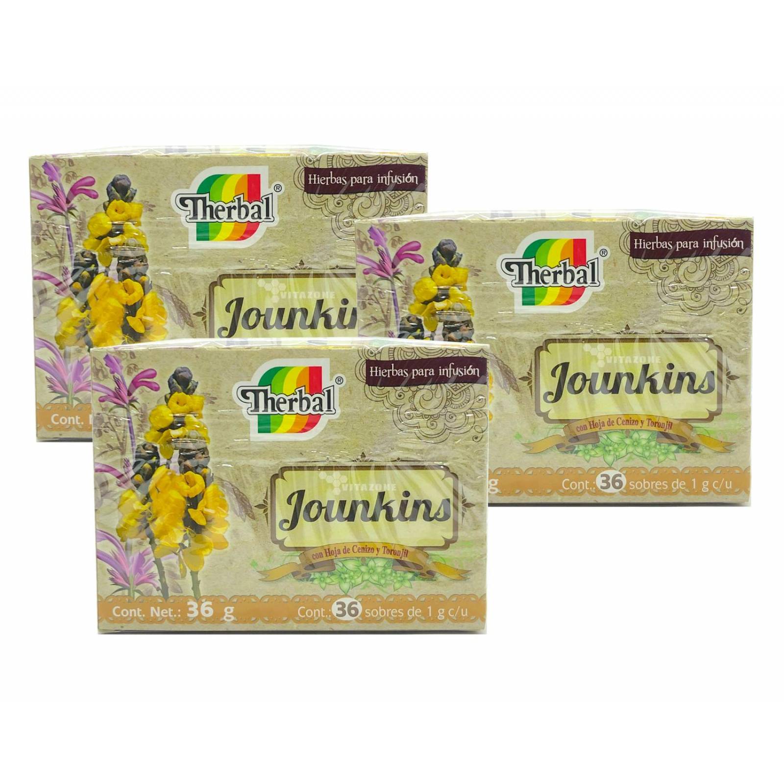 Te Jounkins 36 sobres Therbal (3 CAJAS)