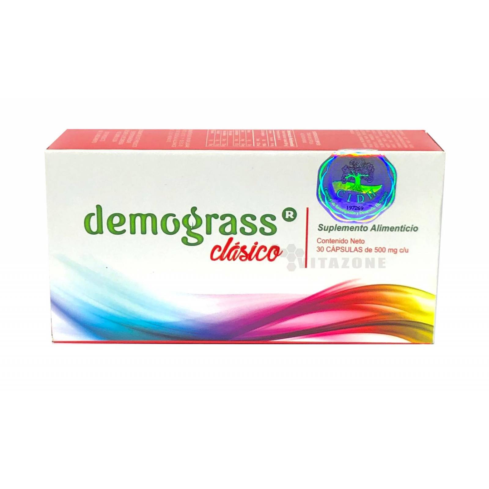 Demograss Clásico y demograss Plus 30 cápsulas c/u (2 Cajas)