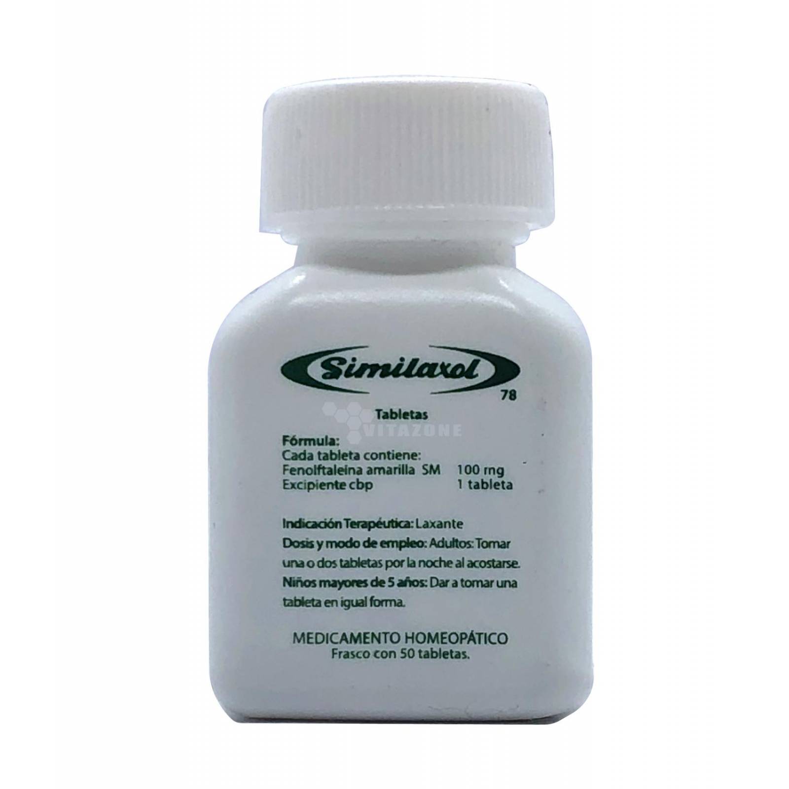 Similaxol 50 tabletas Homeopático