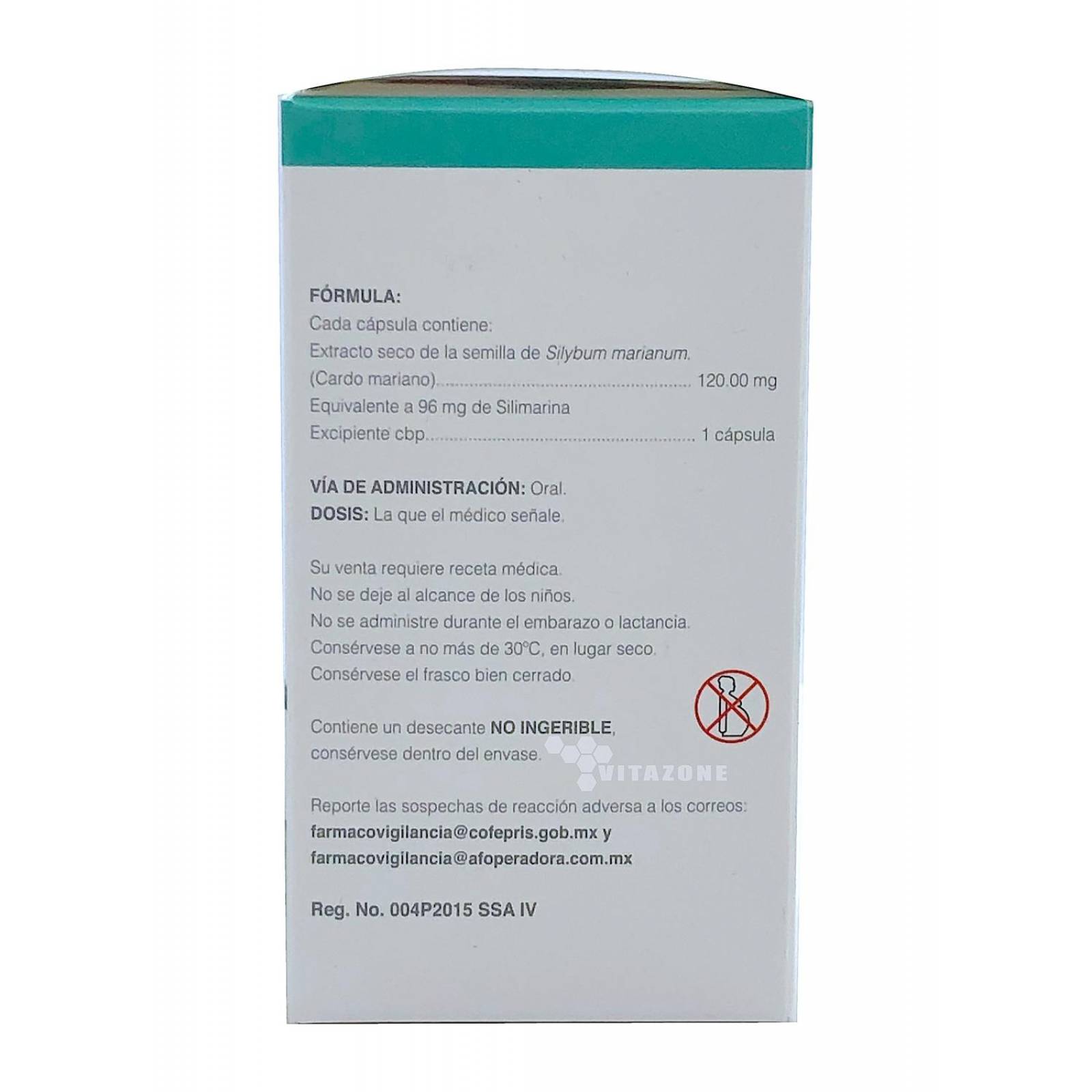 Cardo Mariano Miltlan Salud Natural 60 cápsulas