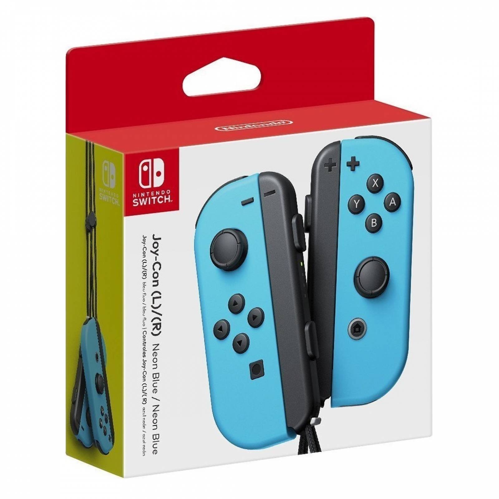 Controles Joy-Con Azul Neon Nintendo Switch