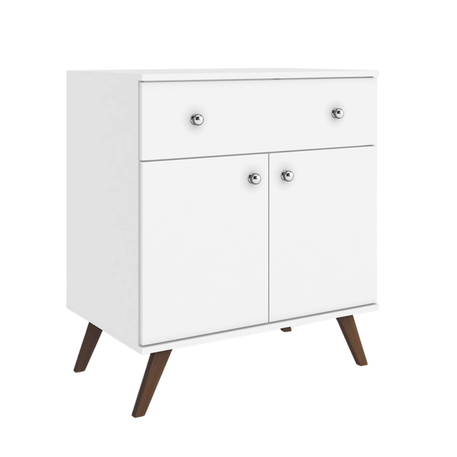Aparador Credenza Cómoda Mesa TV Bertolini RT 3021 Blanco