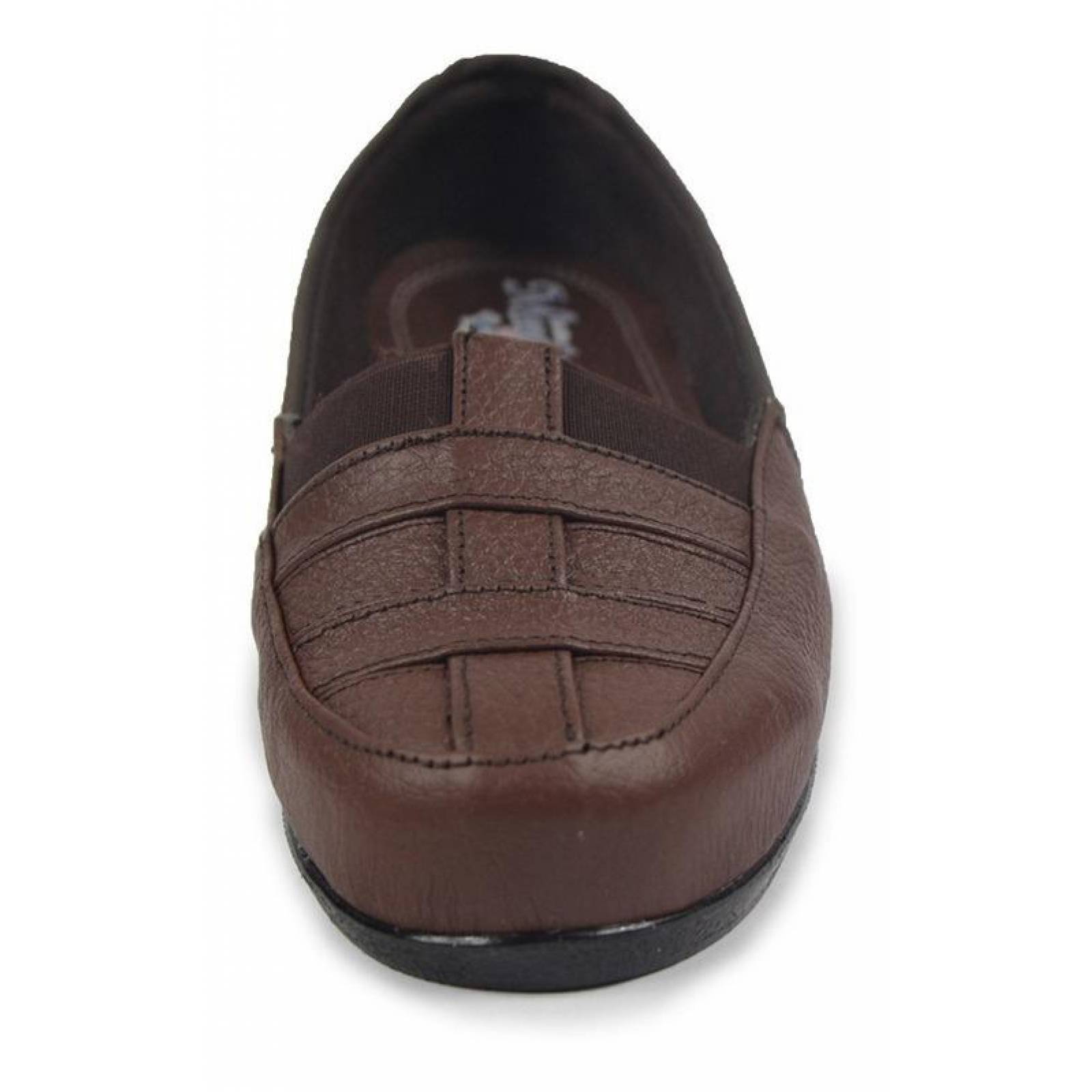 Zapato Dama Mujer Duo 2x1 Negro Café Confort Casual