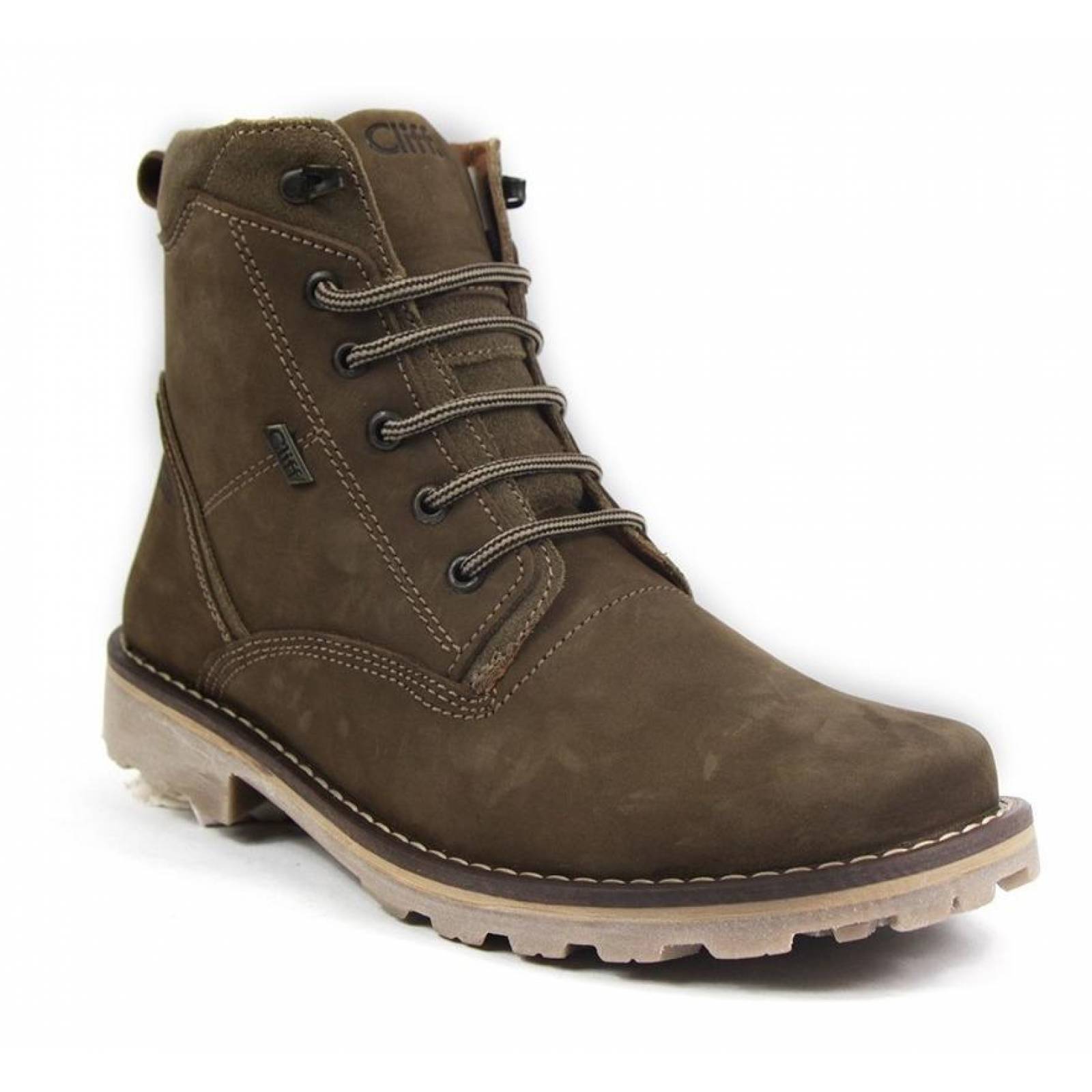 Botas Hombre Caballero Cliff Nobuck Ocre Casuales