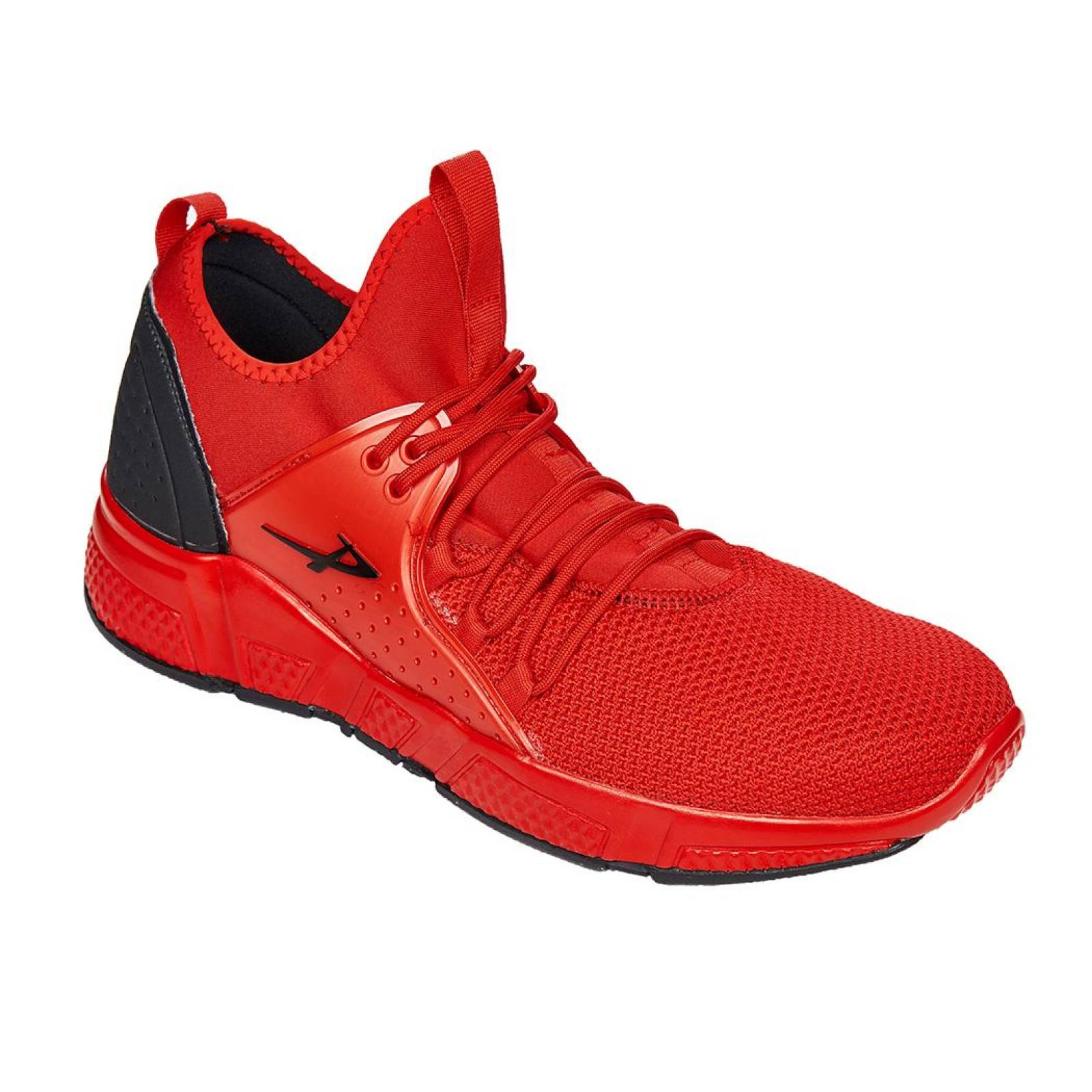 Tenis Para Hombre Deportivos Textil Rojo Pontiac Cómodos
